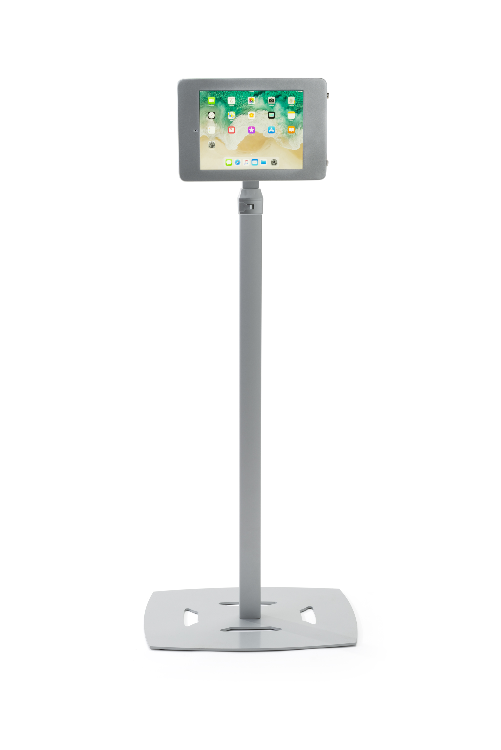 iPad Pro POS Floor Stand | Covered Home Button, Locking Enclosure ...