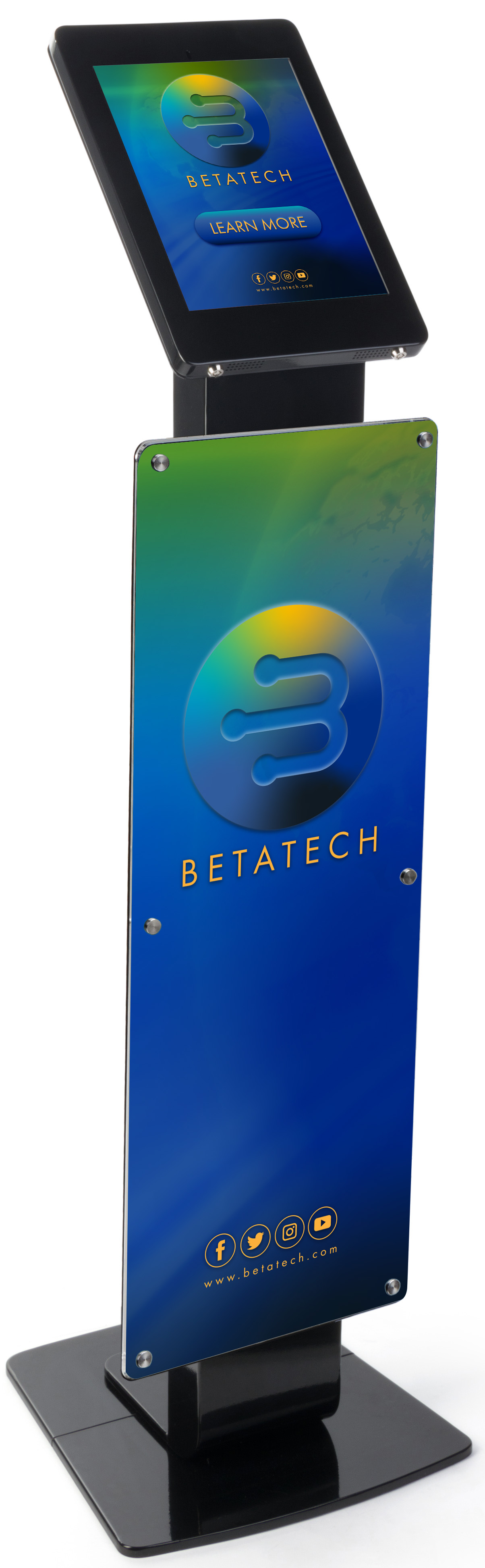 Promotional iPad Pro Kiosk | Integrated Cable Management | Displays2Go