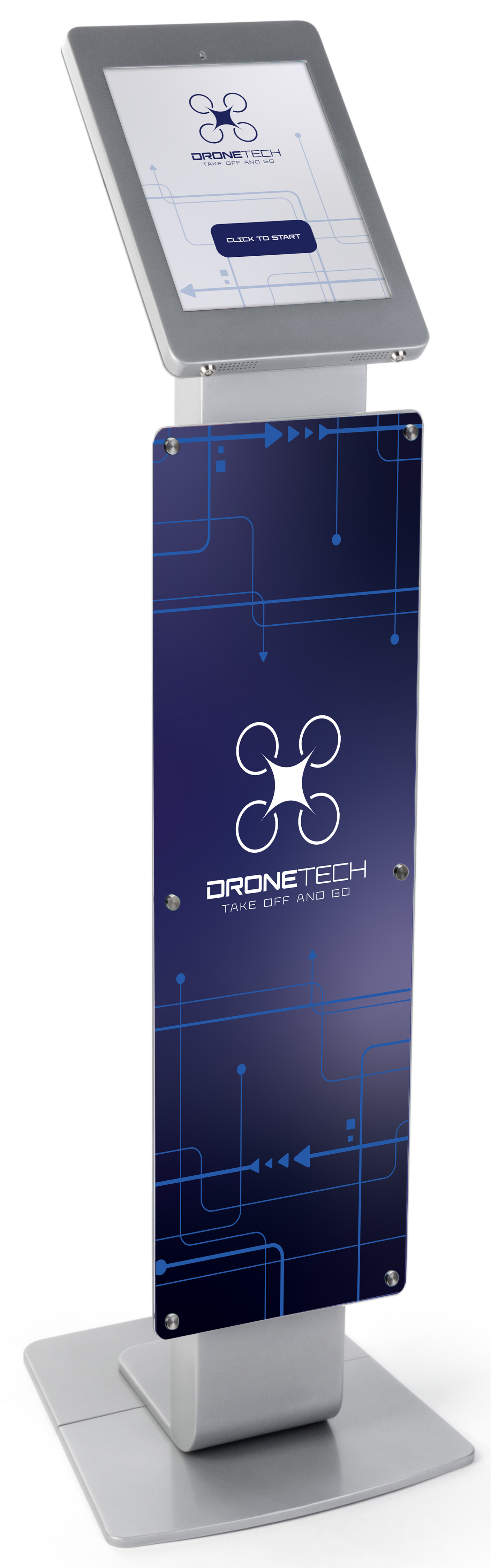 Branded iPad Pro Stand | Custom Artwork | Displays2Go