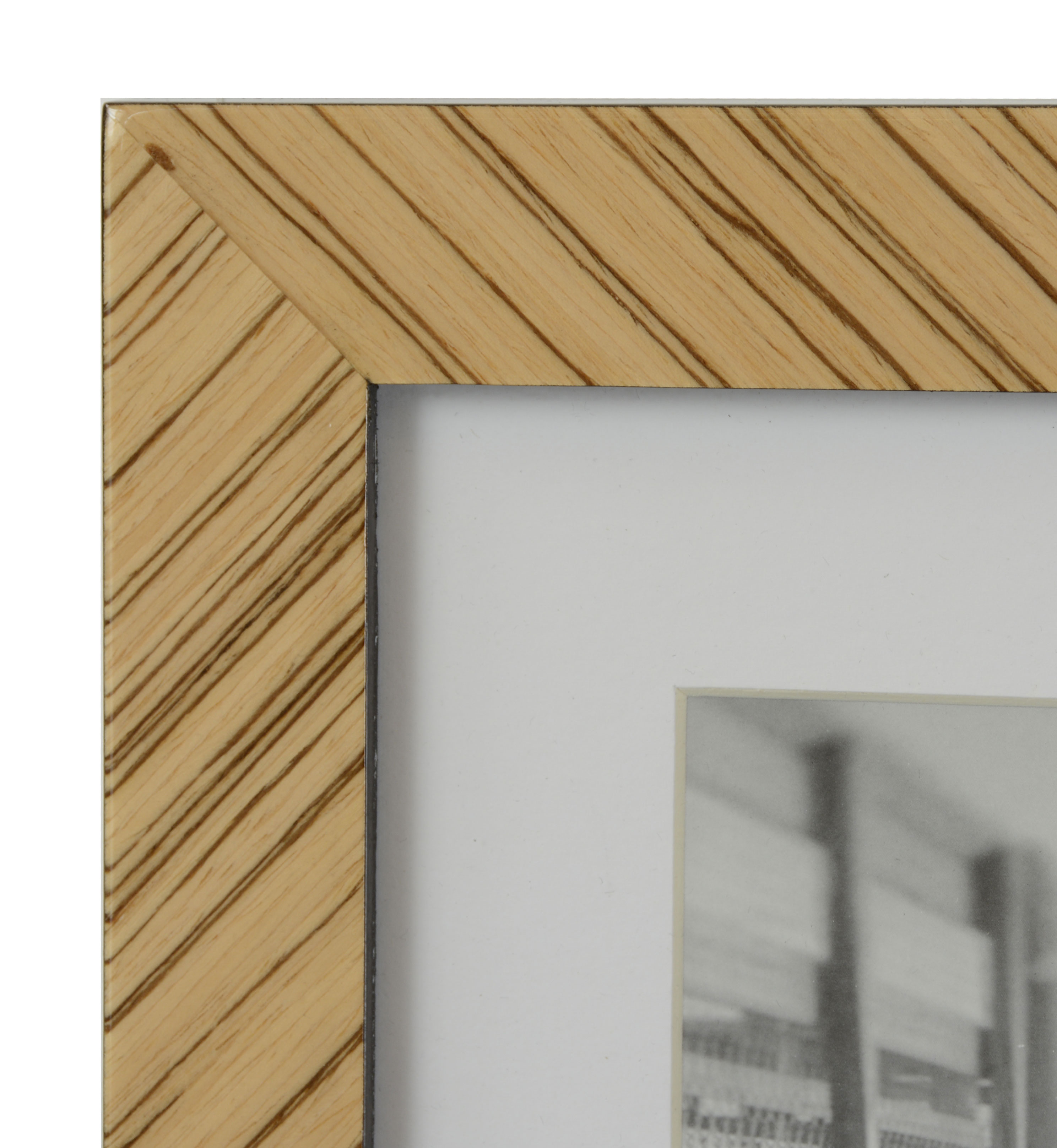 Wooden Frame Displays 2 Different Sizes with Removable Mats | Displays2Go