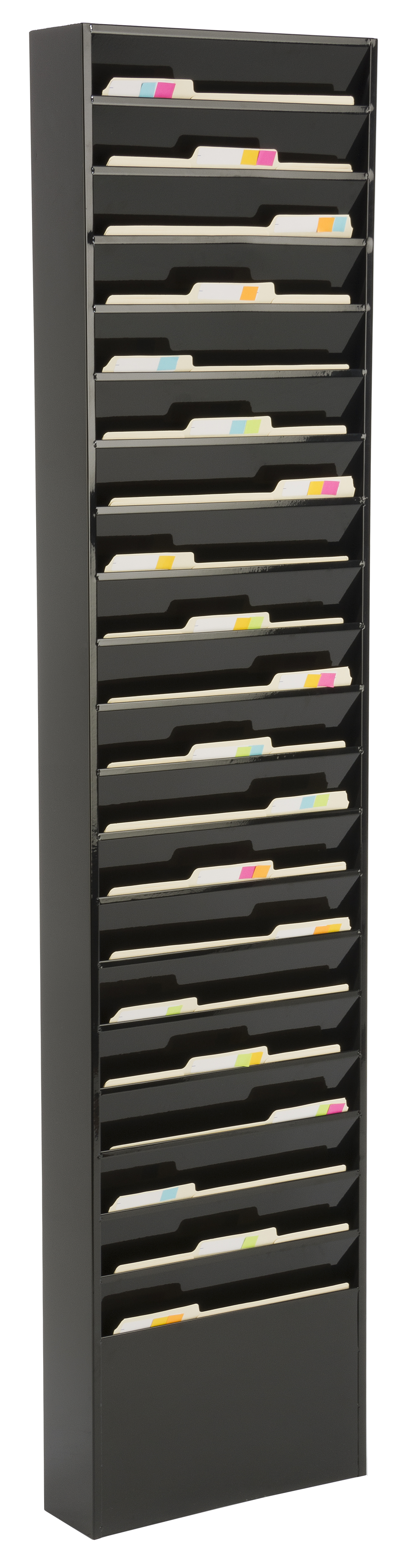 Wall Mounted File Organizer | Metal Filing System | Displays2Go