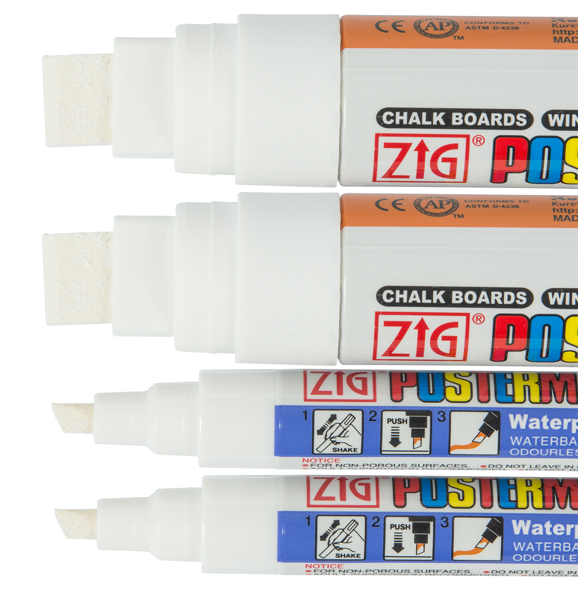 Write-On Pavement Sign | Tip and Roll Base | Displays2Go