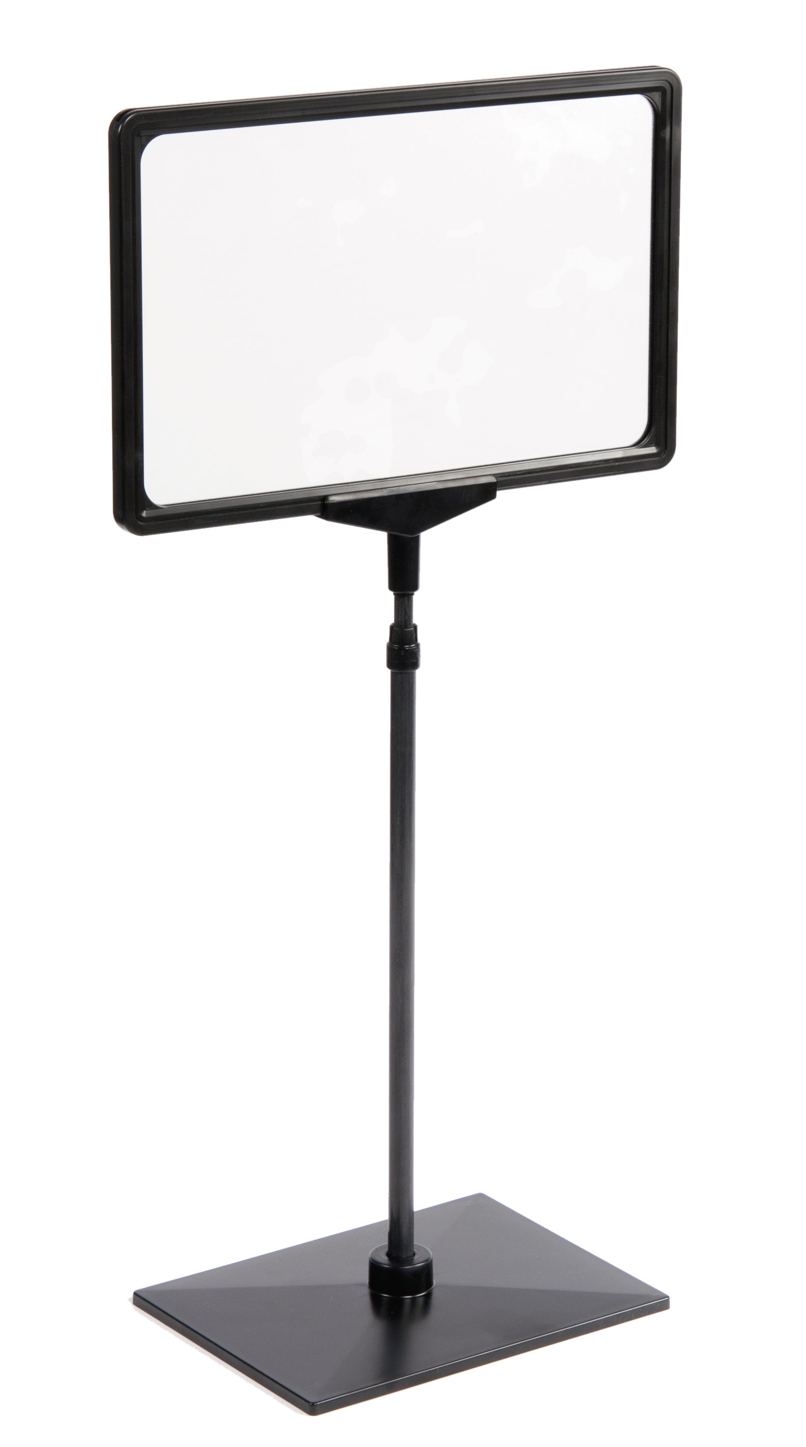 Slide-In Sign Holder Stand | 11 x 7 w/ 2 Lens Inserts | Displays2Go