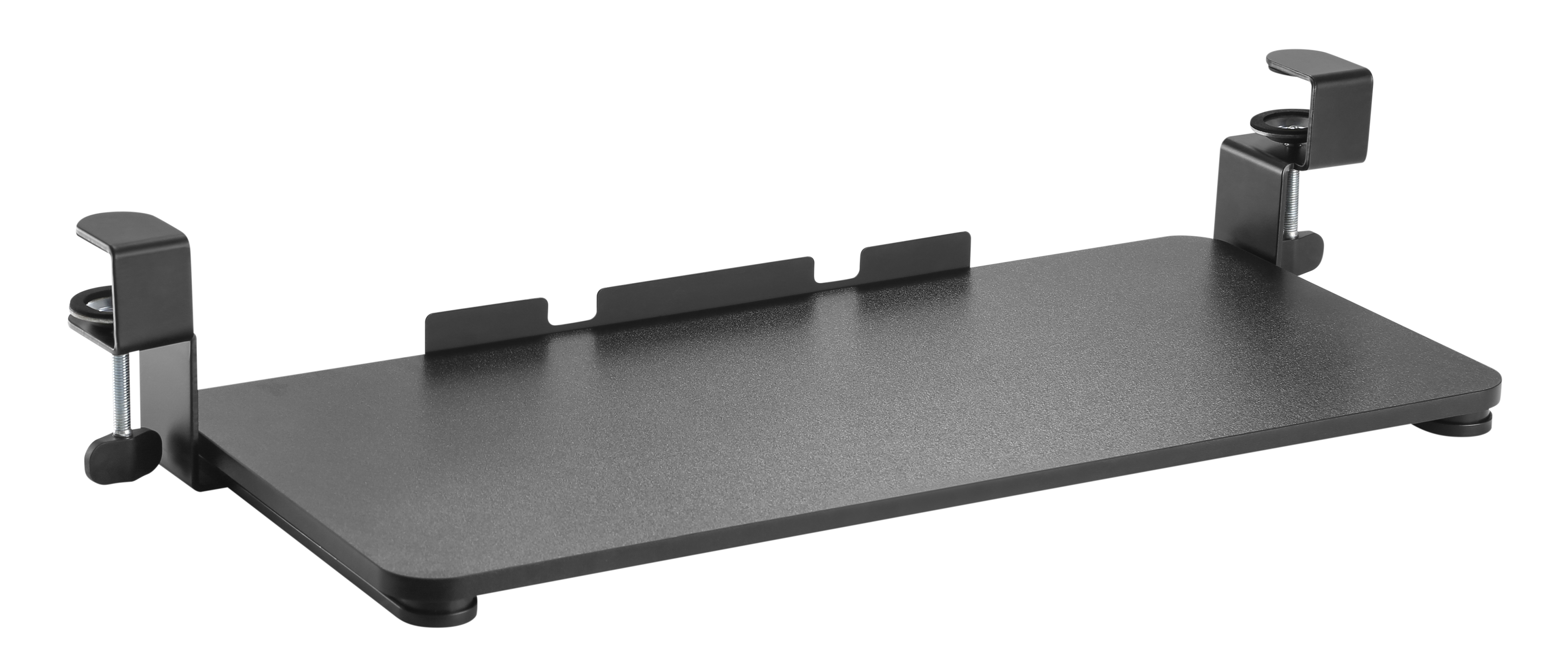 Clamp-On Sliding Keyboard Mount | Ships Fully Assembled | Displays2Go