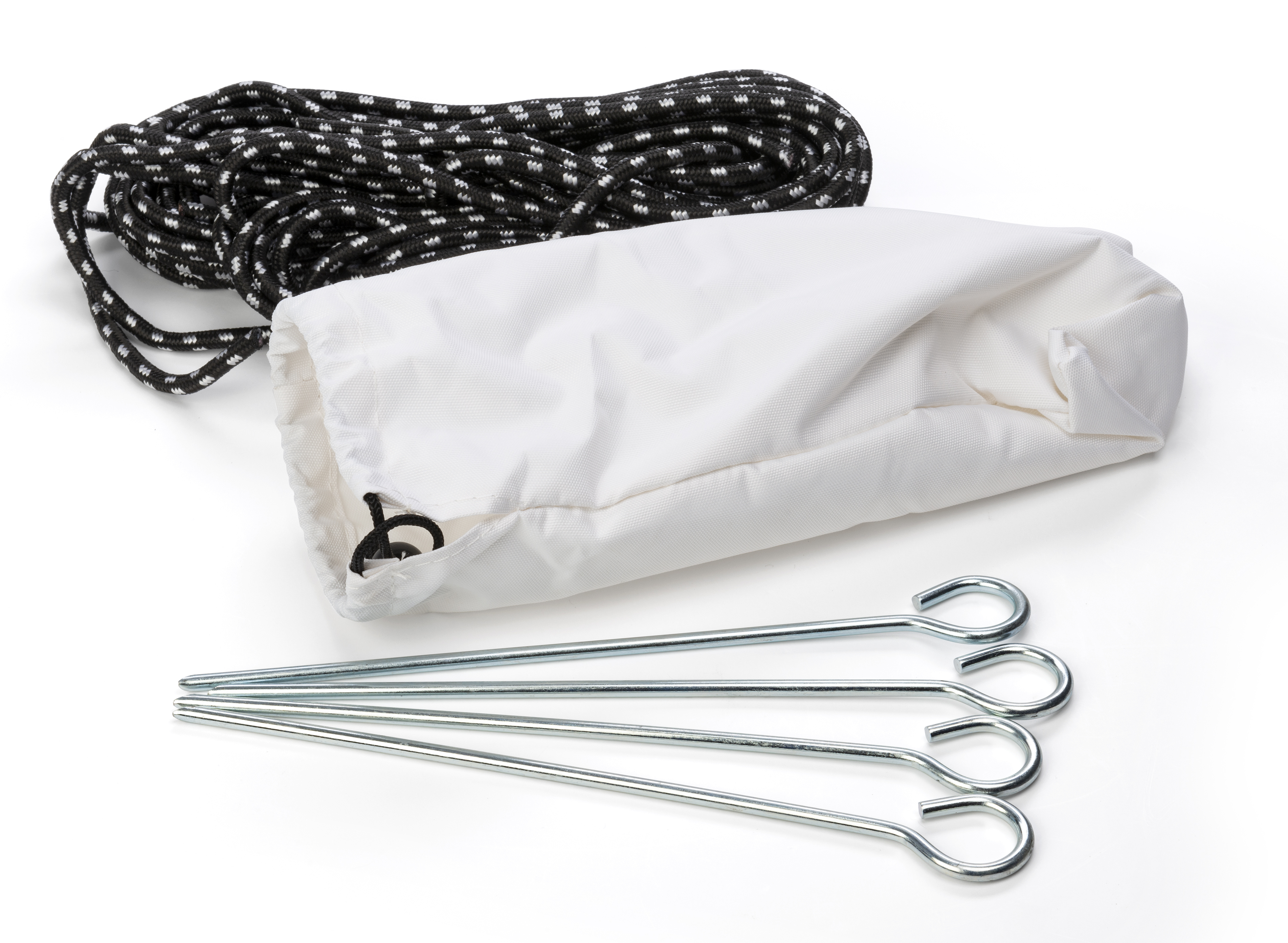 Outdoor Event Display Stake Kit | Includes Ropes and Storage Bag ...