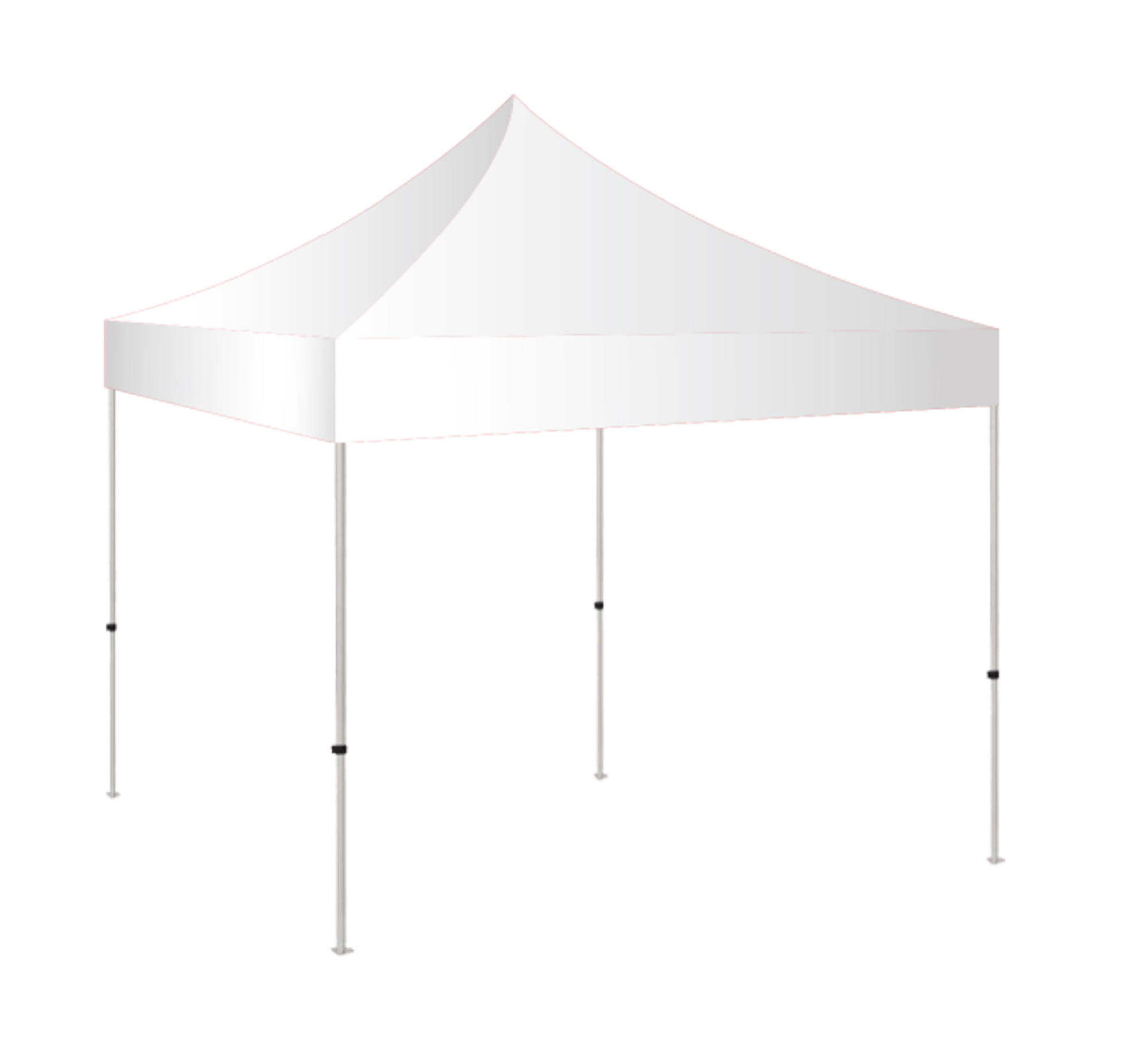 5x5 Pop-Up Tent | Long-lasting Frames w/ Stable Hexagon Legs | Displays2Go