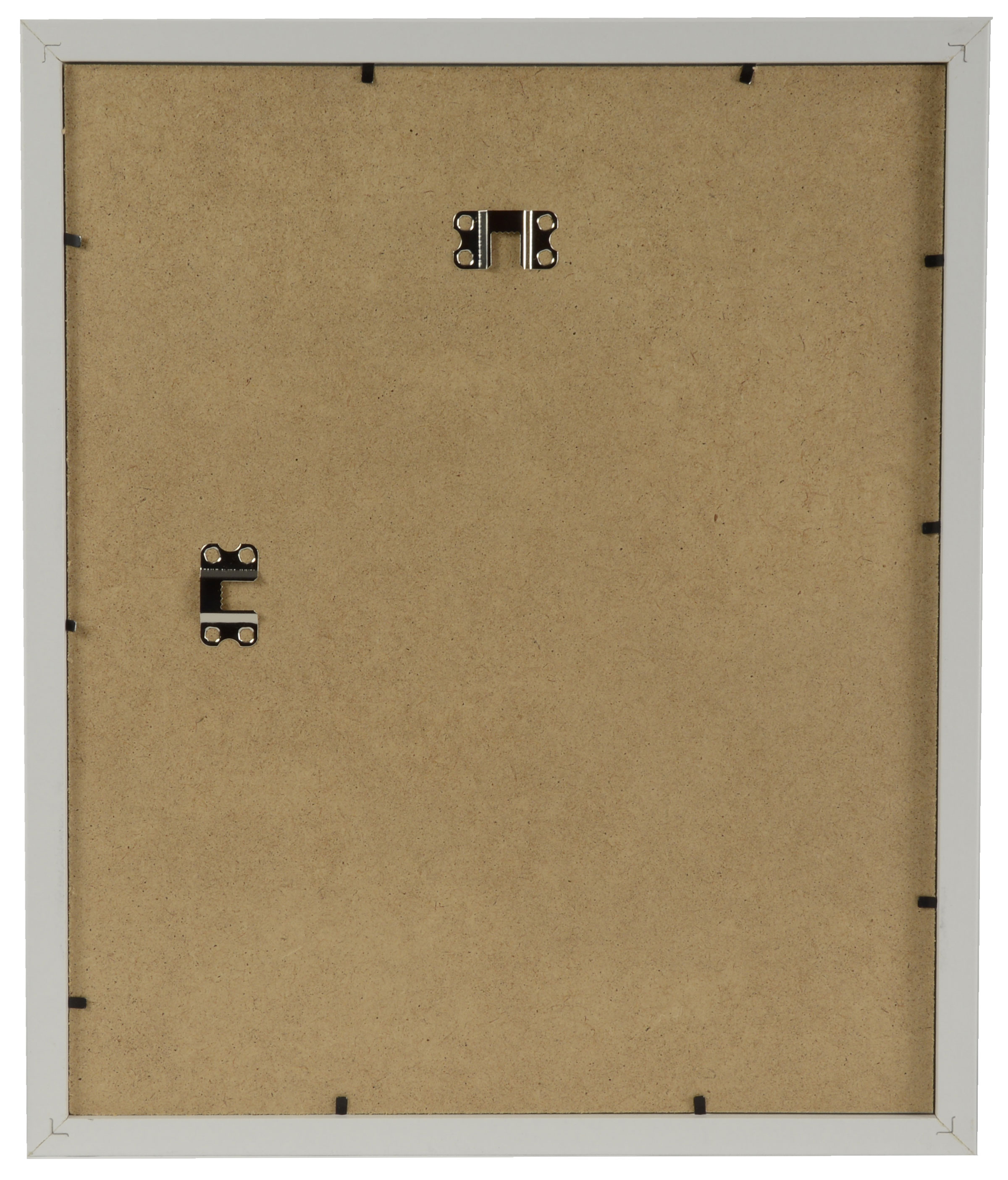 Wooden Picture Frame w/ Removable Matting & White Finish | Displays2Go