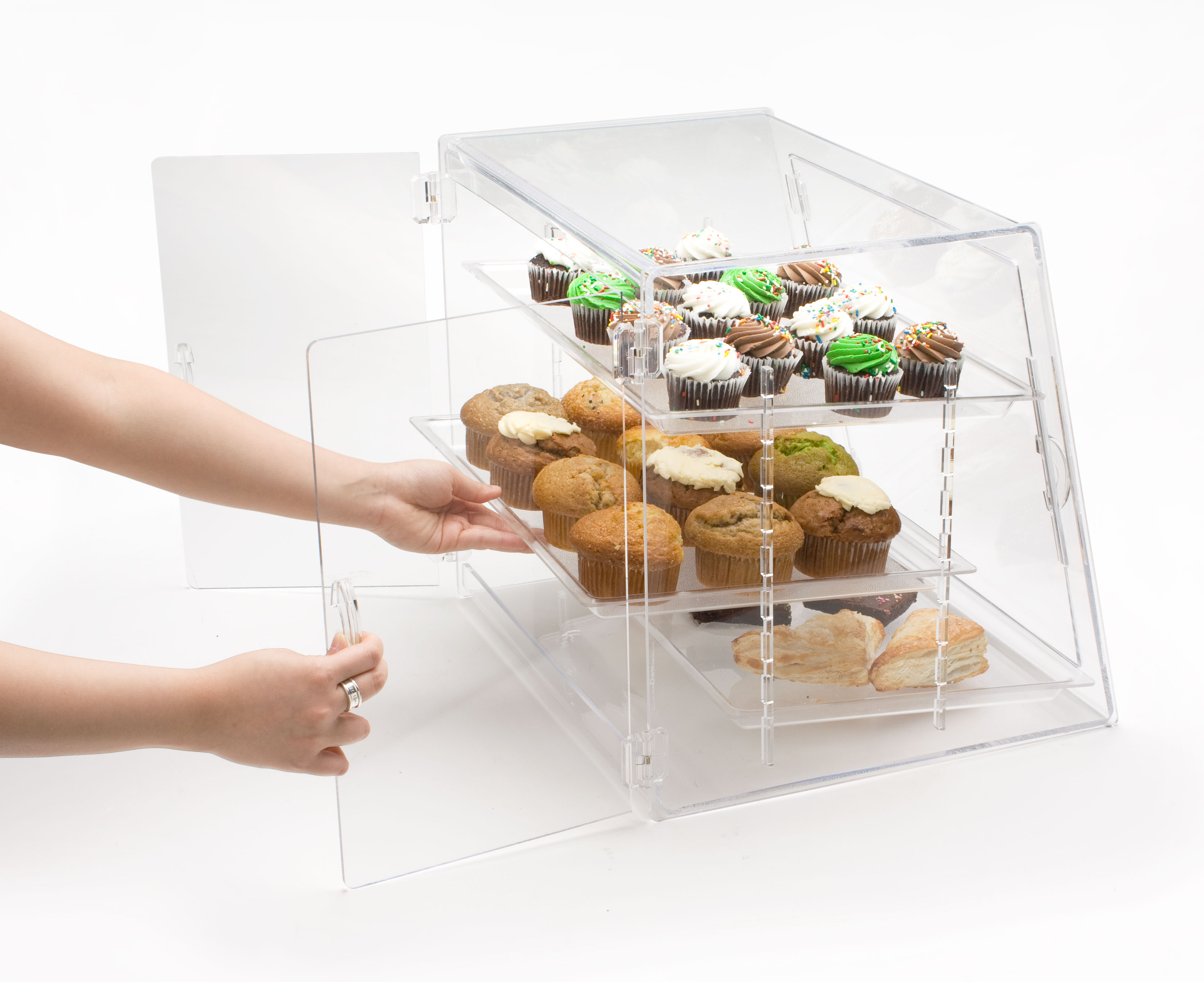 Food Display - Muffins, Brownies & Donuts Presentation Stand | Displays2Go