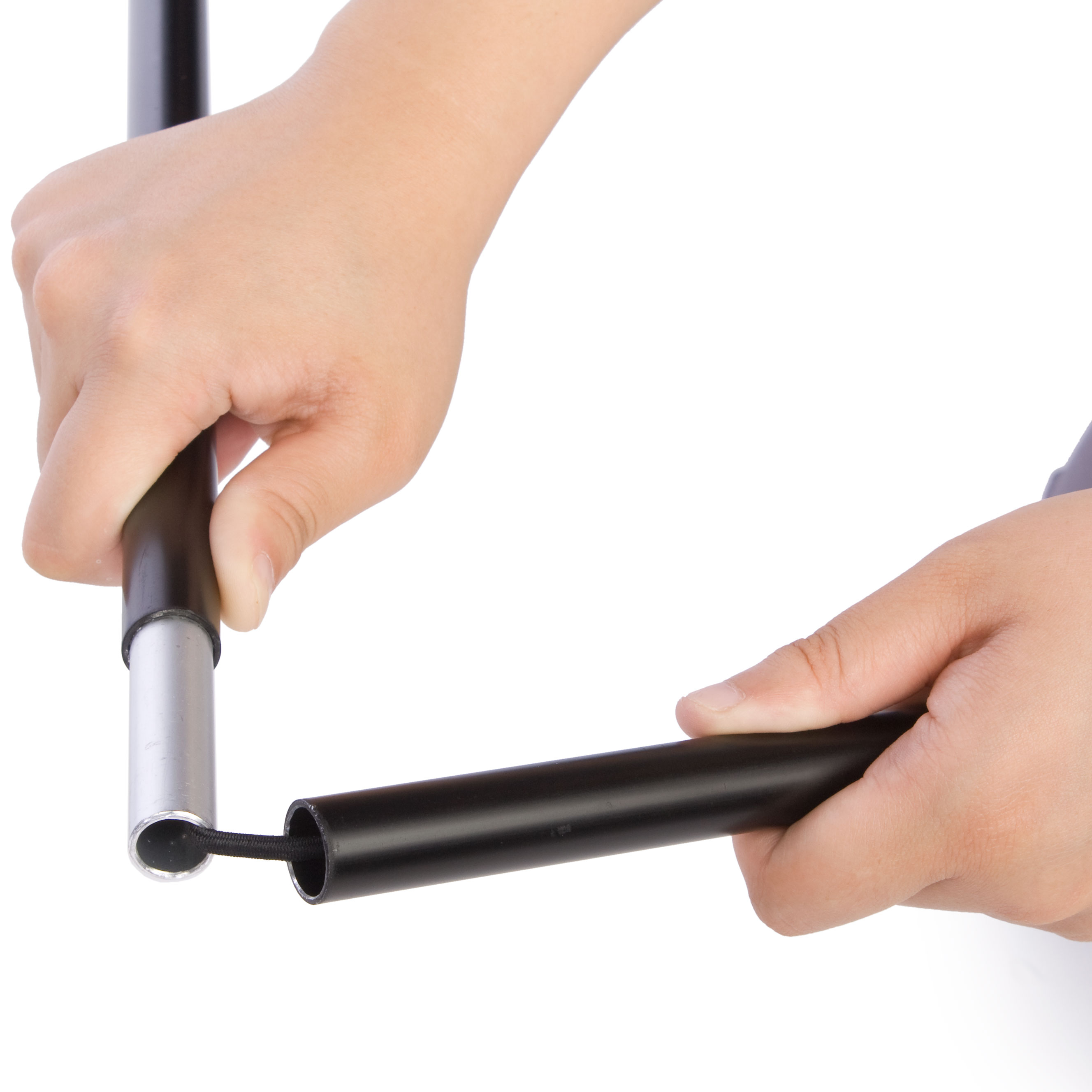 Hook and Loop Display Banner Stand | Attachable Pockets | Displays2Go