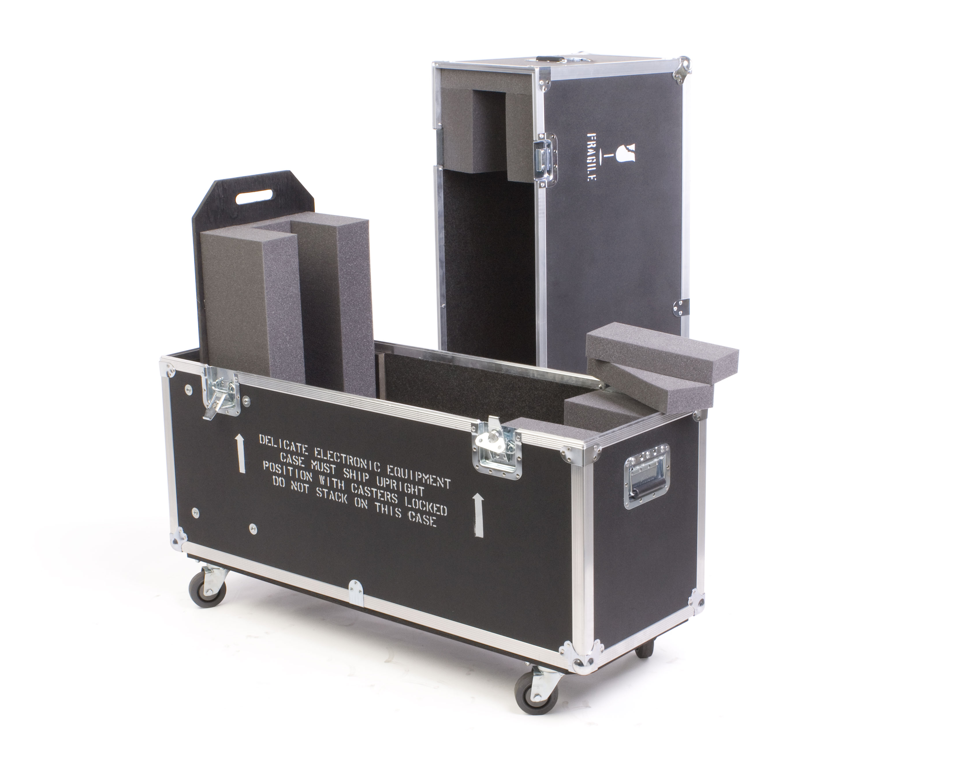 LCD Case | Foam-Lined Portable TV Container | Displays2Go