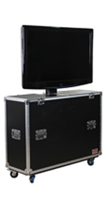 Portable TV Stands for Trade Shows & Events | Carrying Cases Included
