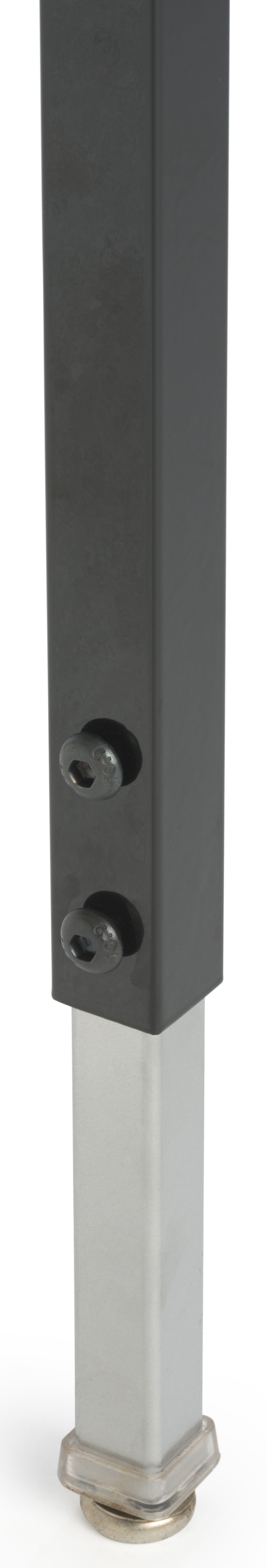 Study Cubicle | Melamine Body with Steel Legs and Leveler Glides ...