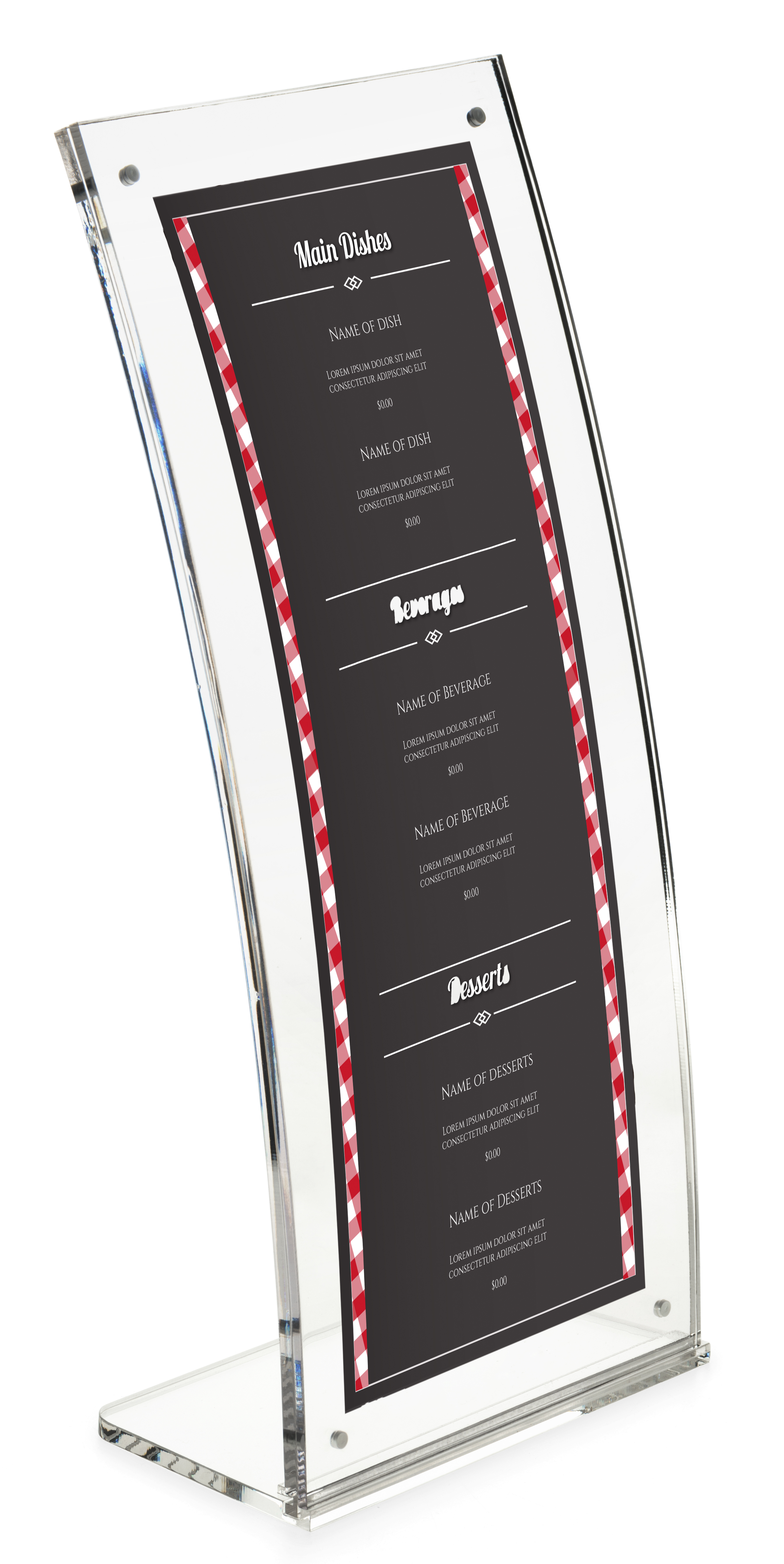 Curved Sign Holder | Displays2Go