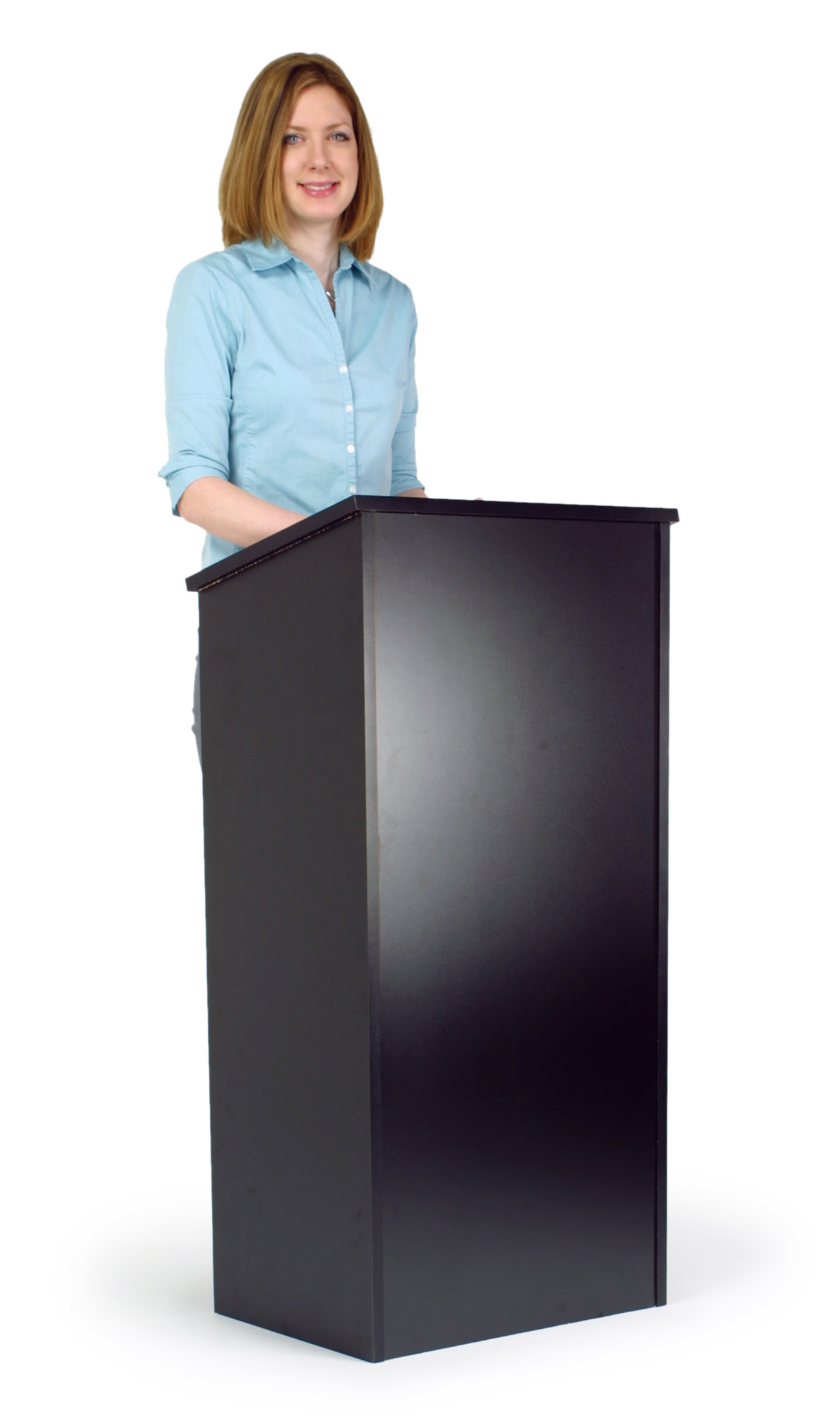 Melamine Lecterns for Public Speakers | Black Finish & Easy Assembly ...