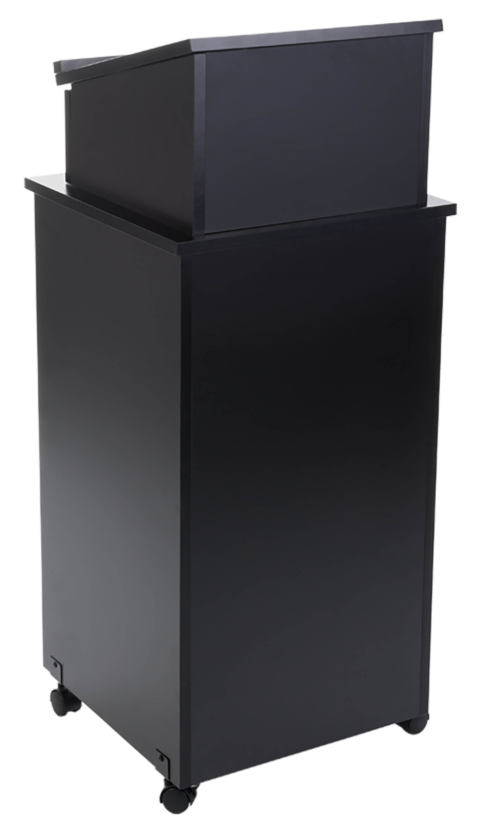 Mobile Podium | 4 Casters, 2 Locking | Displays2Go