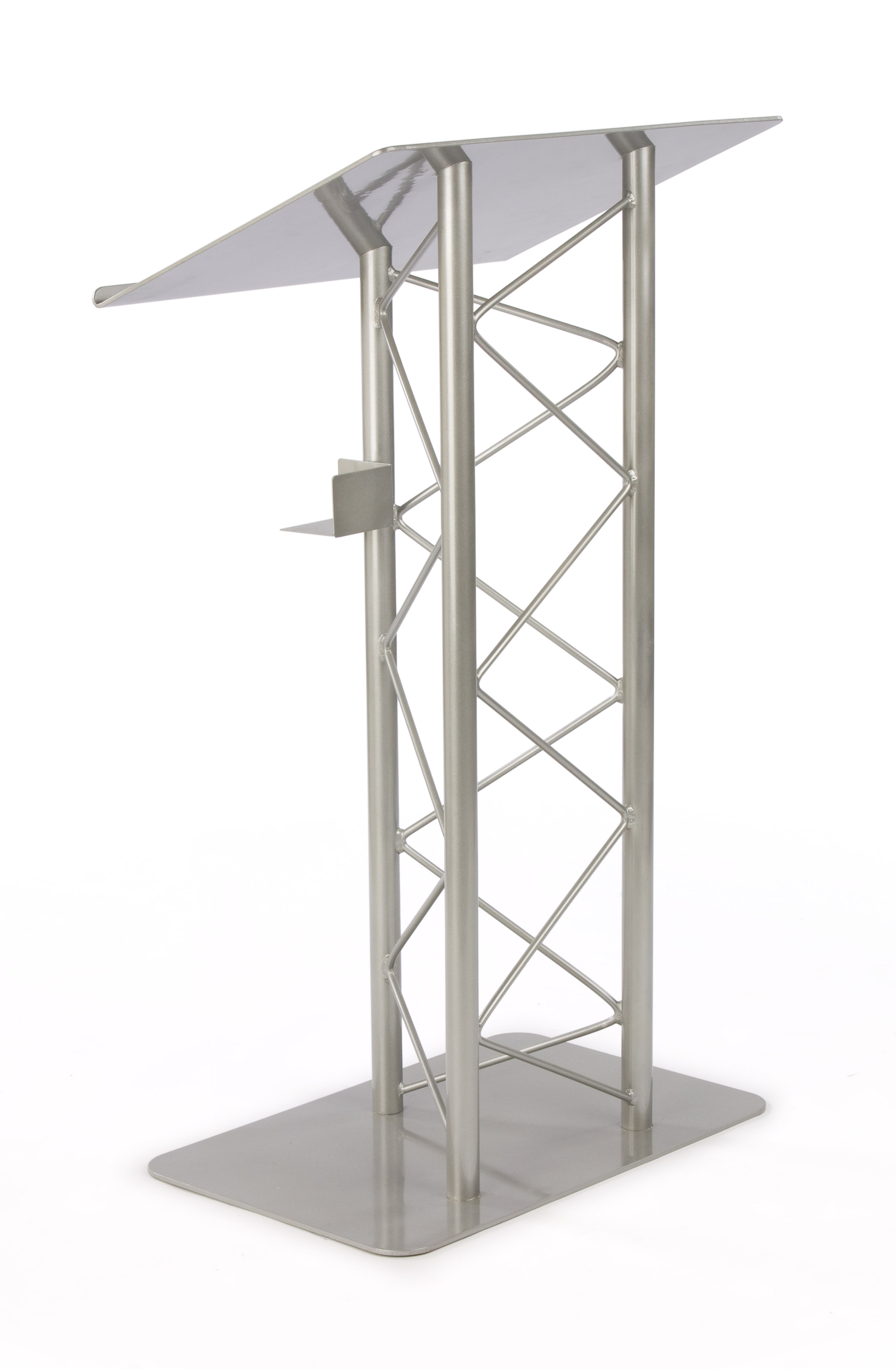 Lectern | Silver Truss Design | Displays2Go