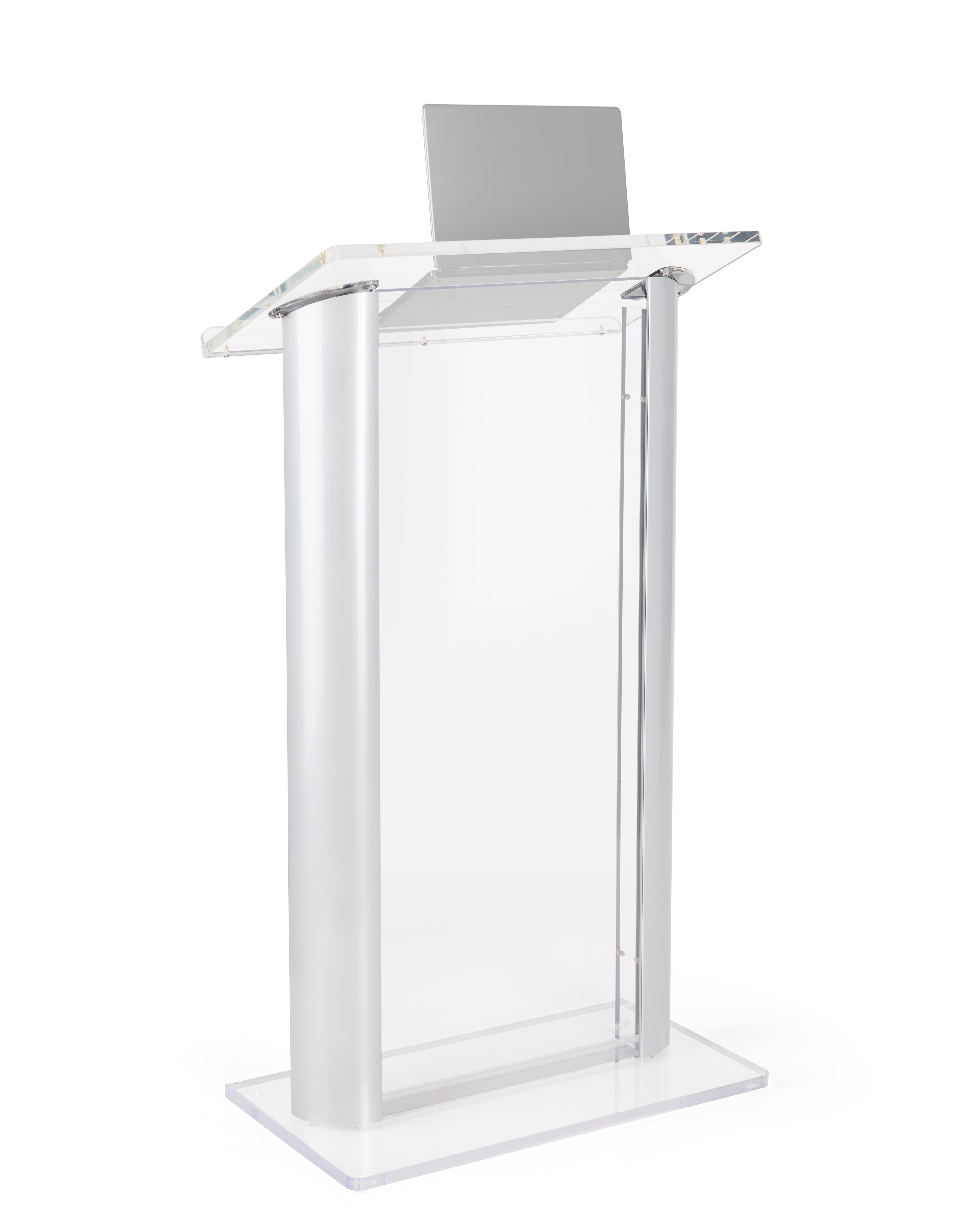 Recycled Acrylic Lectern | Modern Design with Paper Stop | Displays2Go