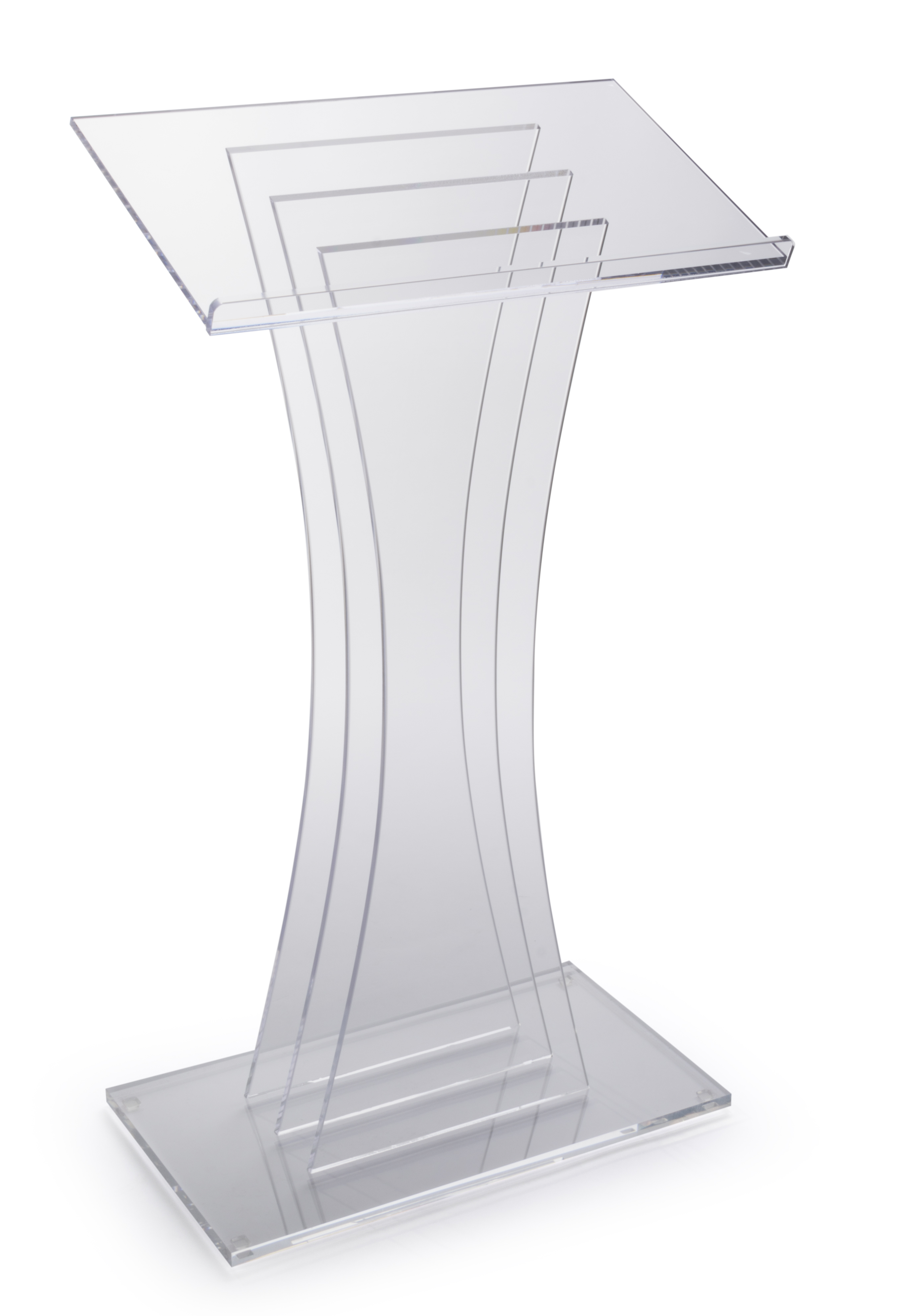 Acrylic Podium | 3 Column Design | Displays2Go