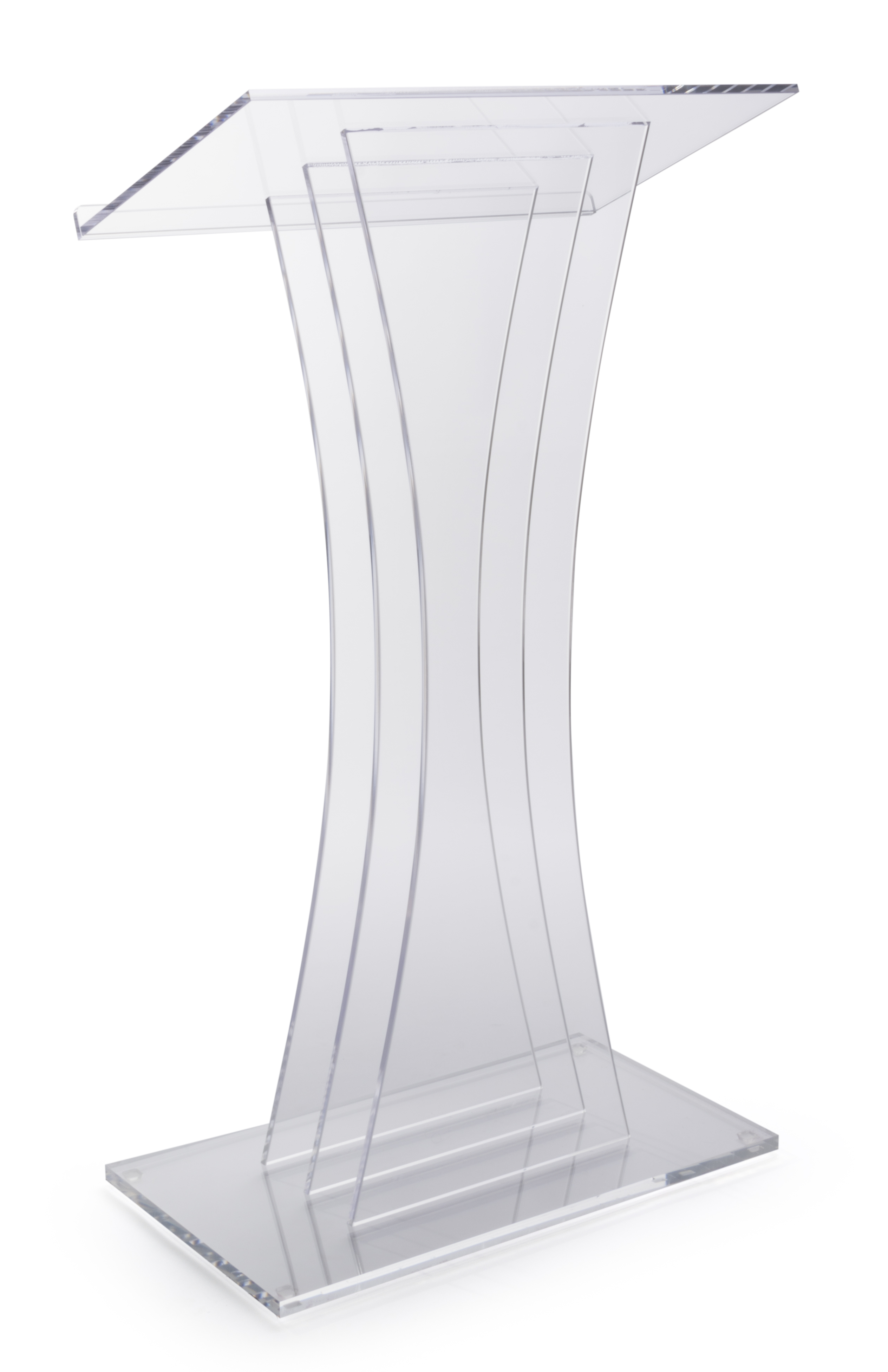 Acrylic Podium | 3 Column Design | Displays2Go