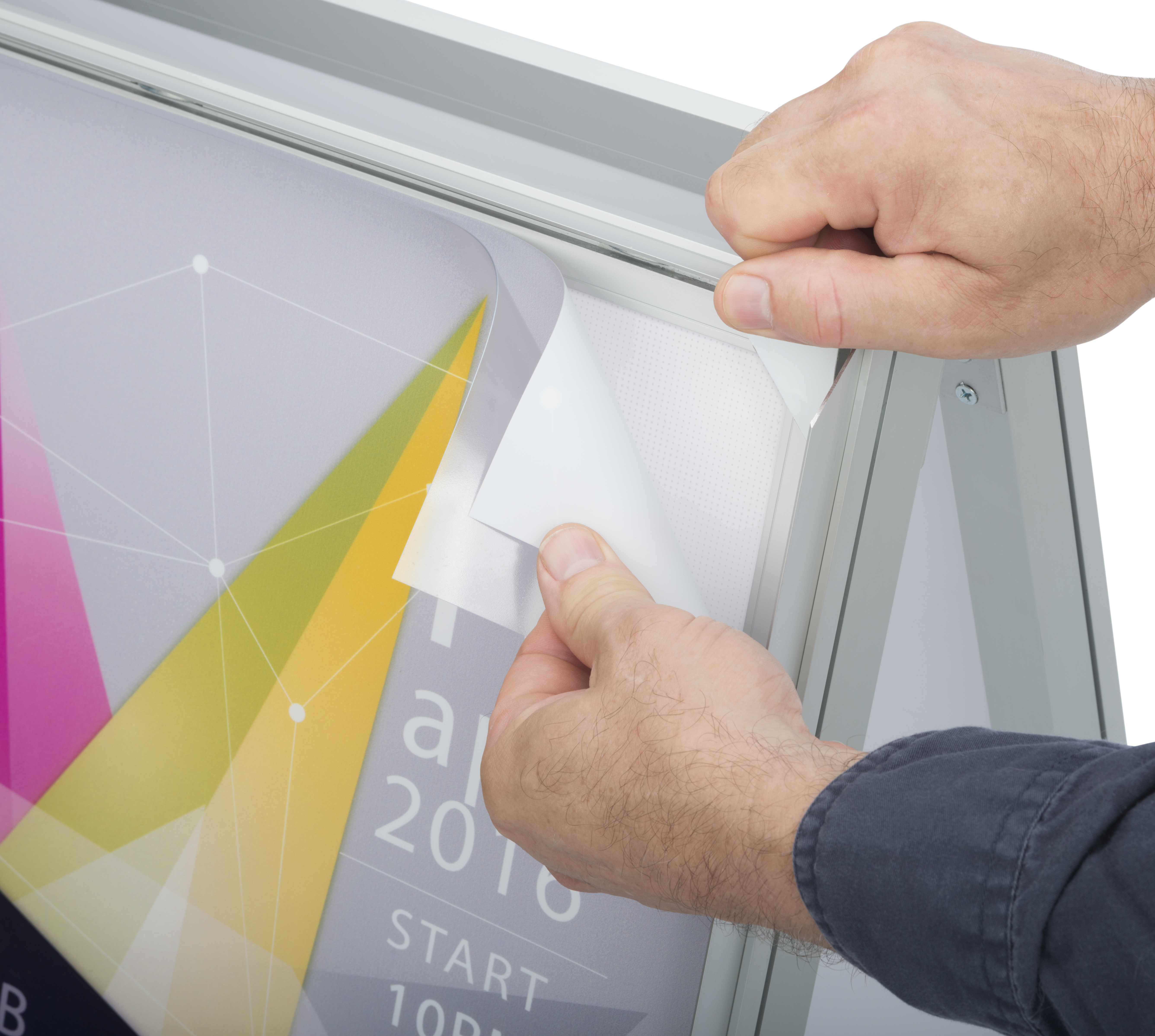 LED Sidewalk Sign | Lithium Ion Battery | Displays2Go