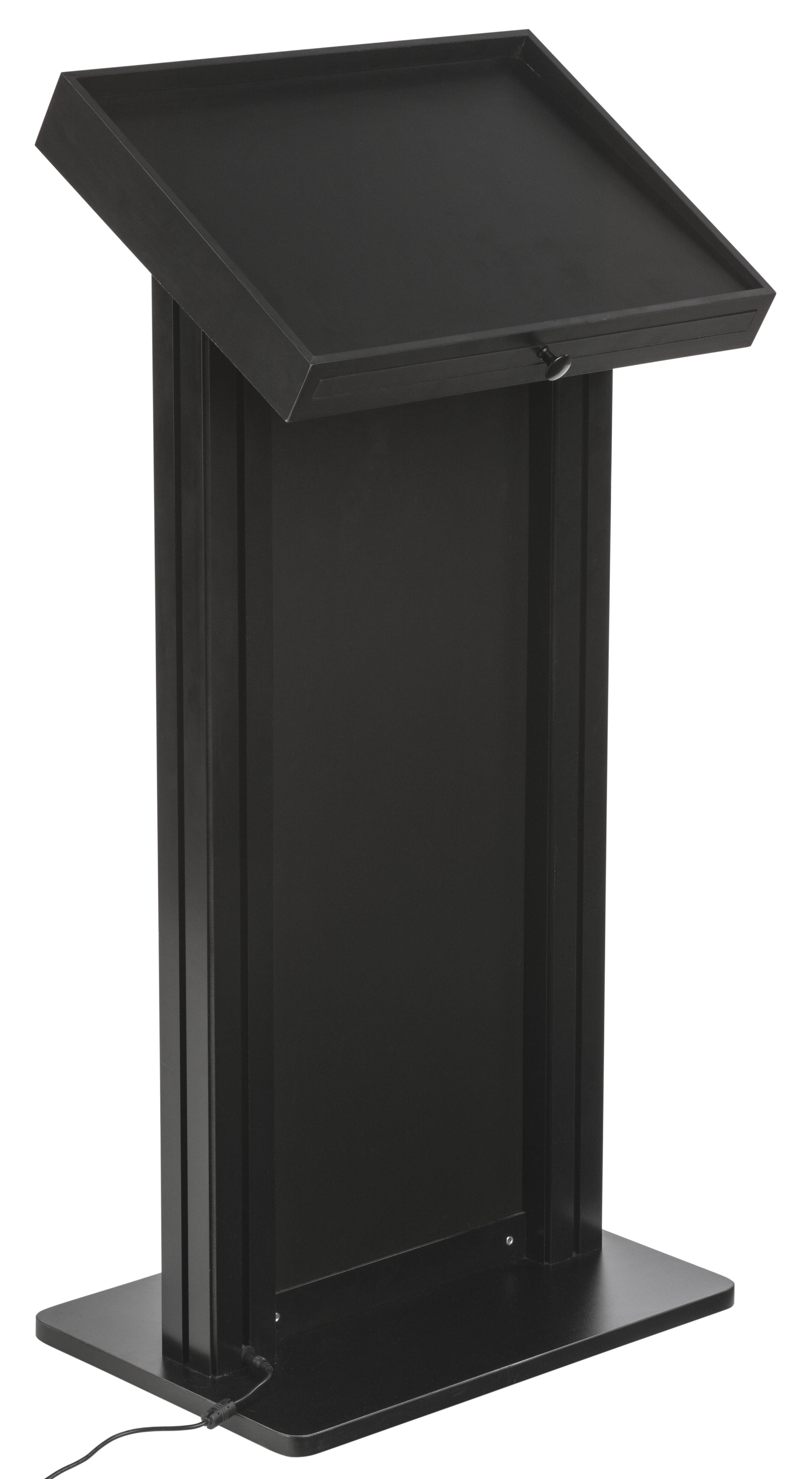 LED Lectern | Floor Standing Pulpit with Lighting | Displays2Go