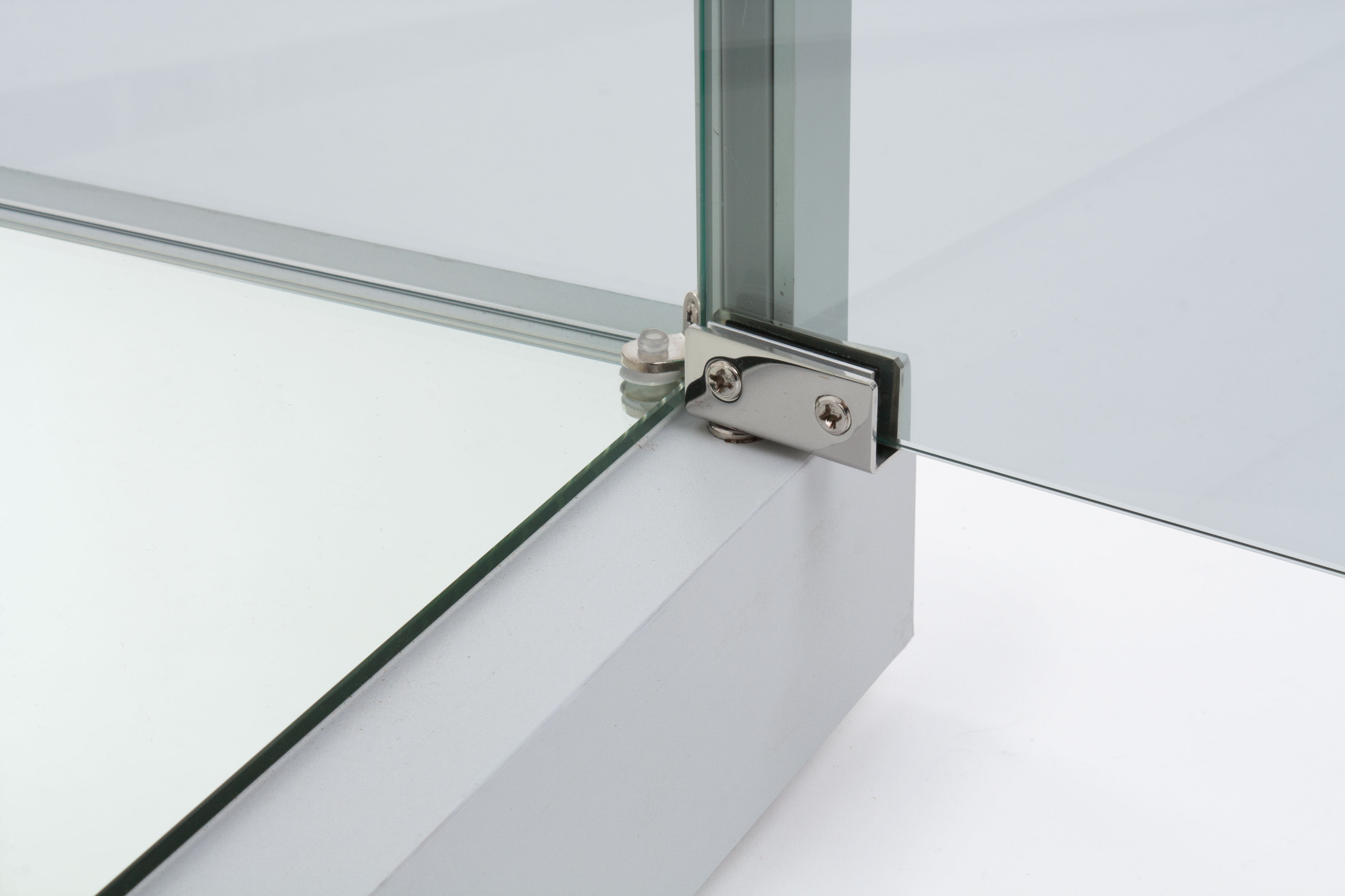 Illuminated Tower Display Cabinet | LED Recessed Lighting | Displays2Go