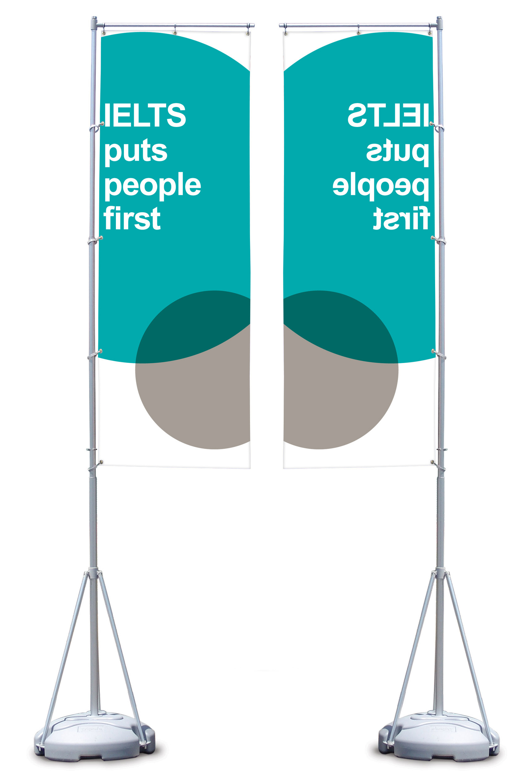 Custom Flags and Banners with Flag Poles - 3 Color Printing | Displays2Go