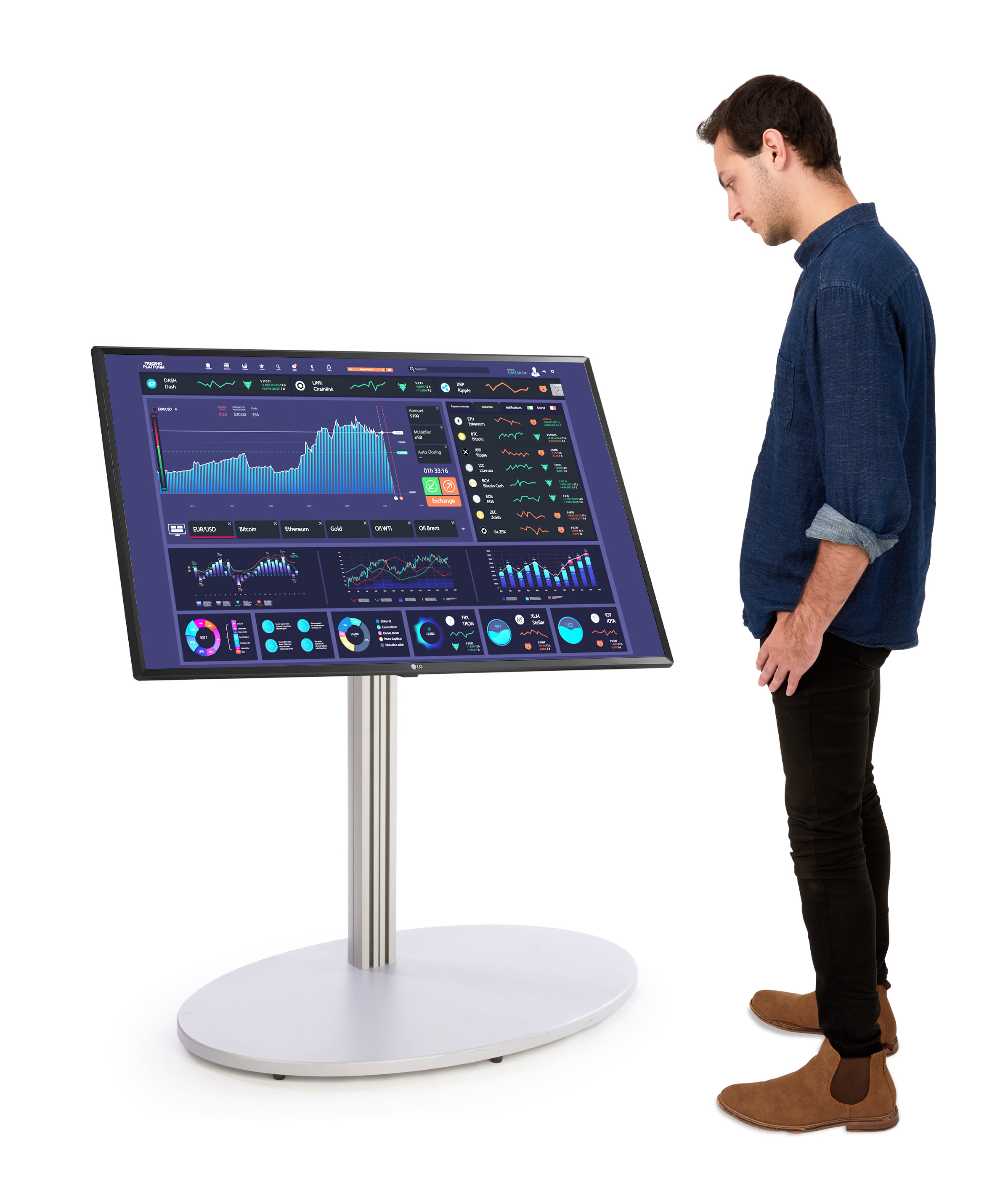 All-In-One Digital Signage | Built-In Embedded Scheduler | Displays2Go