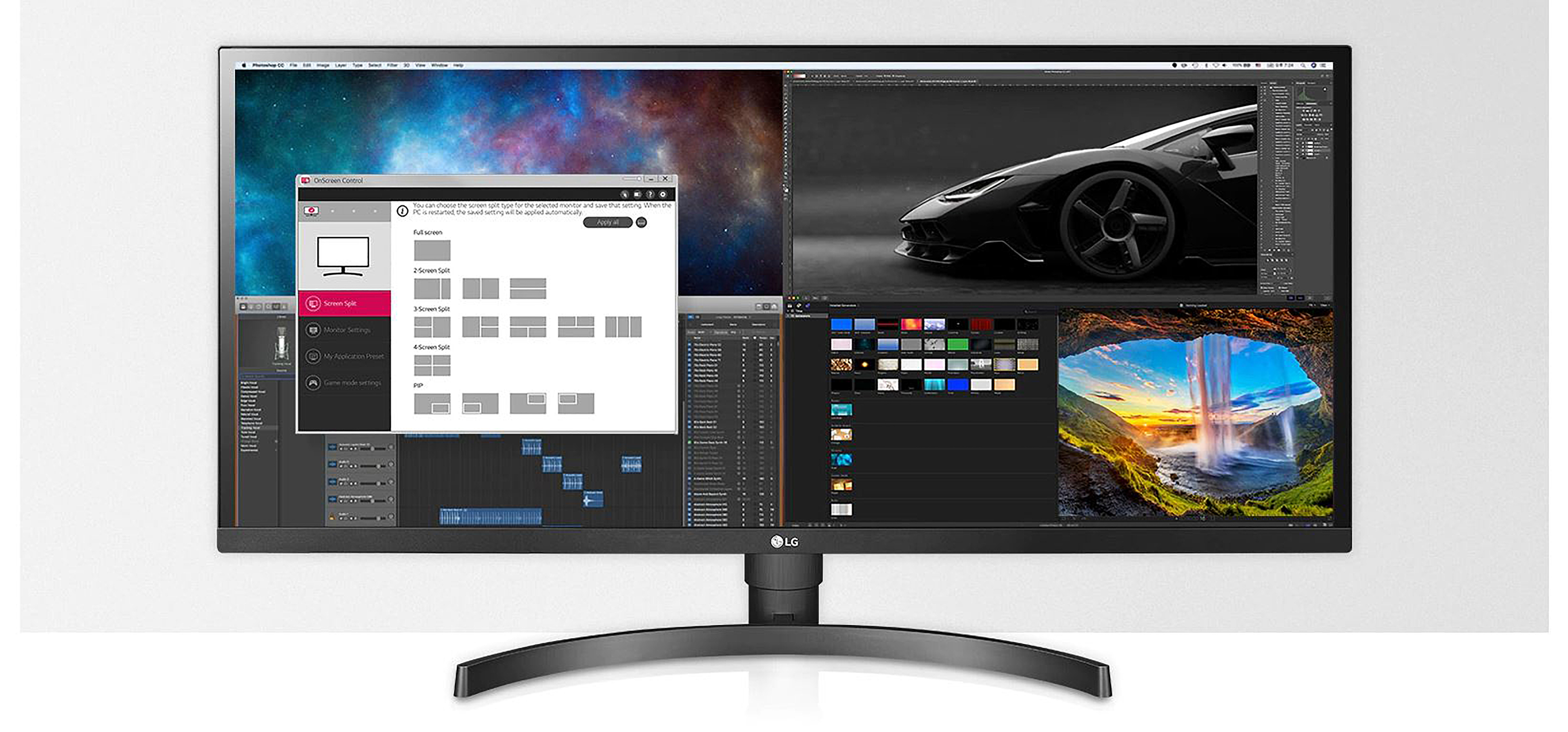 LG 34” Ultrawide WFHD Monitor | Model 34BL650-B | Displays2Go
