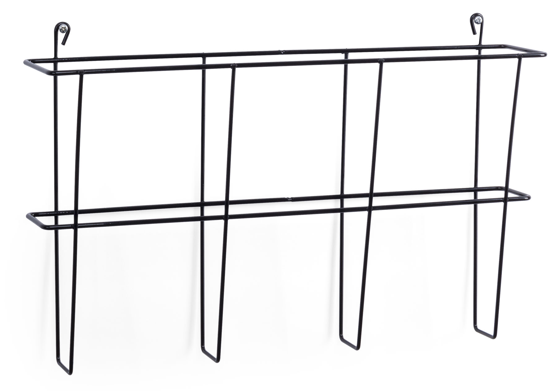 Cubicle Wall File | Steel Wire Construction, Black | Displays2Go