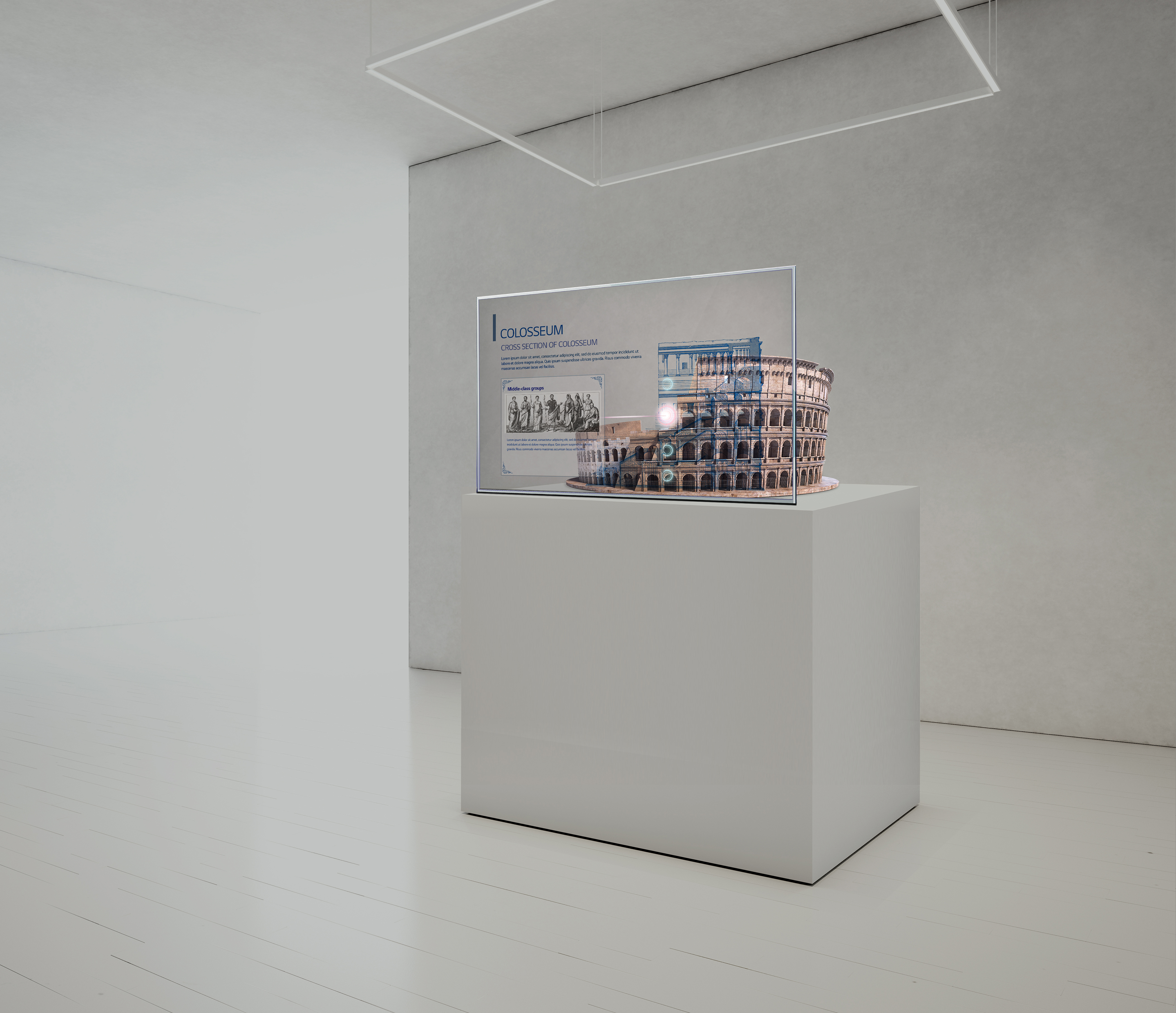 LG Transparent OLED Signage | 55" See Through Screen Display | Displays2Go