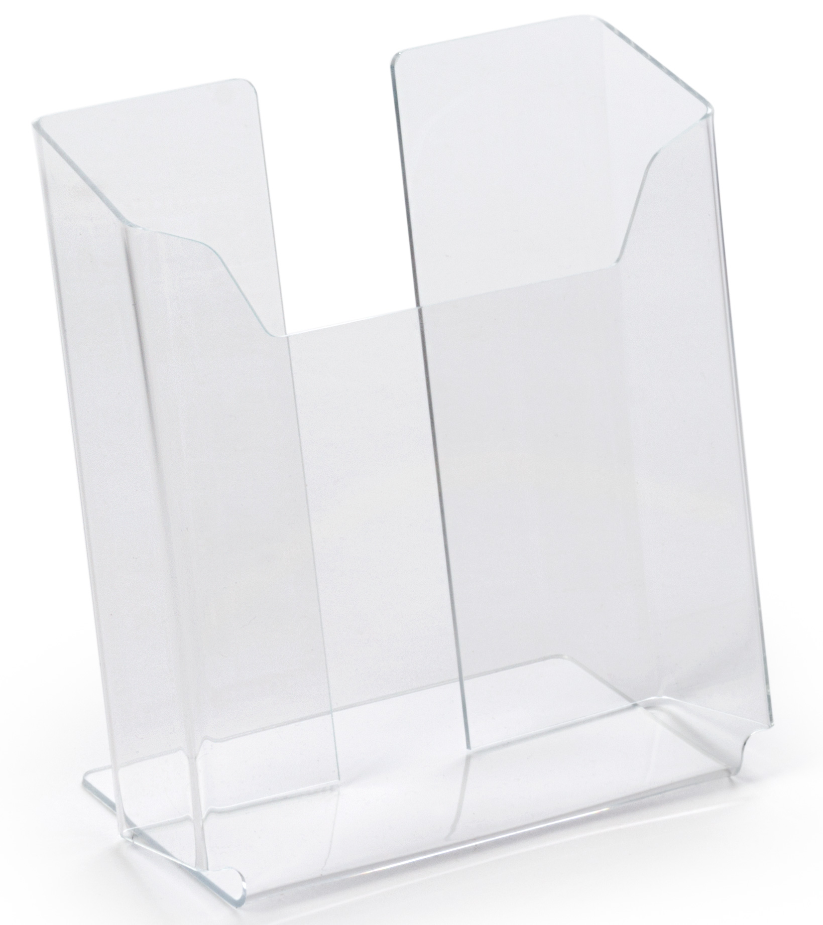 Brochure Pocket Holders with Slot Fits 6" Wide Information | Displays2Go