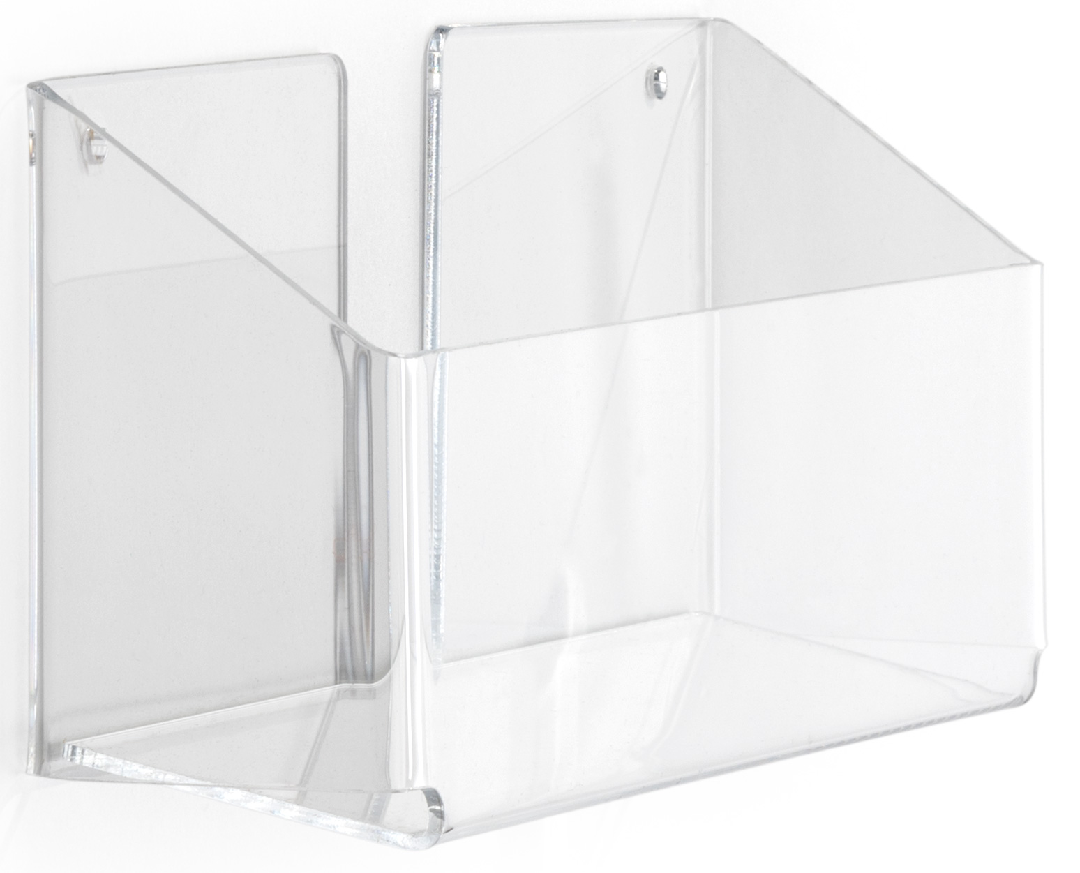 Plexi Magazine Display | Hanging Pocket with Low Front | Displays2Go