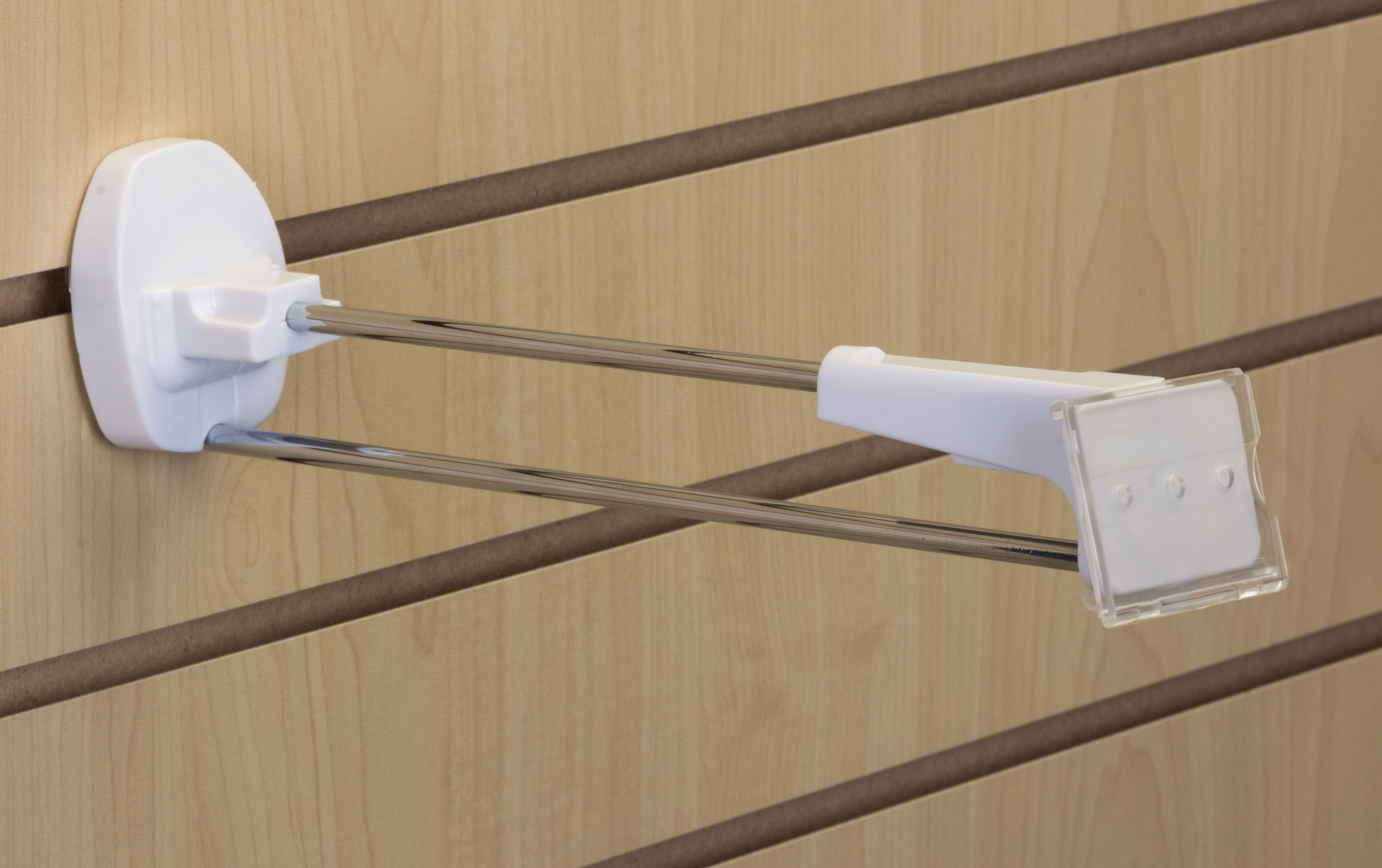 Locking Slatwall Hooks | Set of (25) | Displays2Go