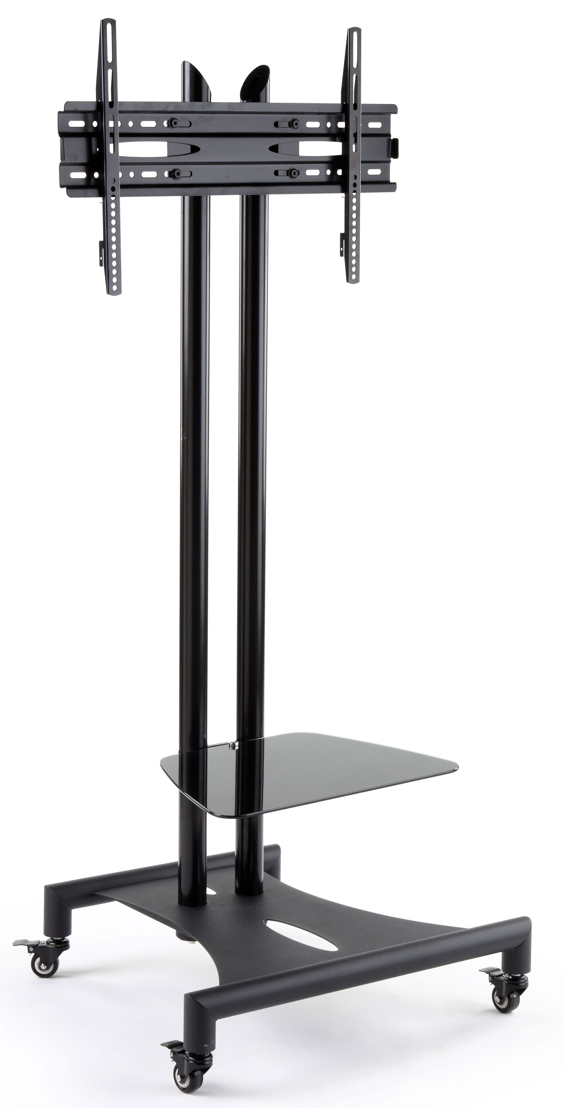Mobile Flat Panel TV Stand - Locking Casters | Displays2Go