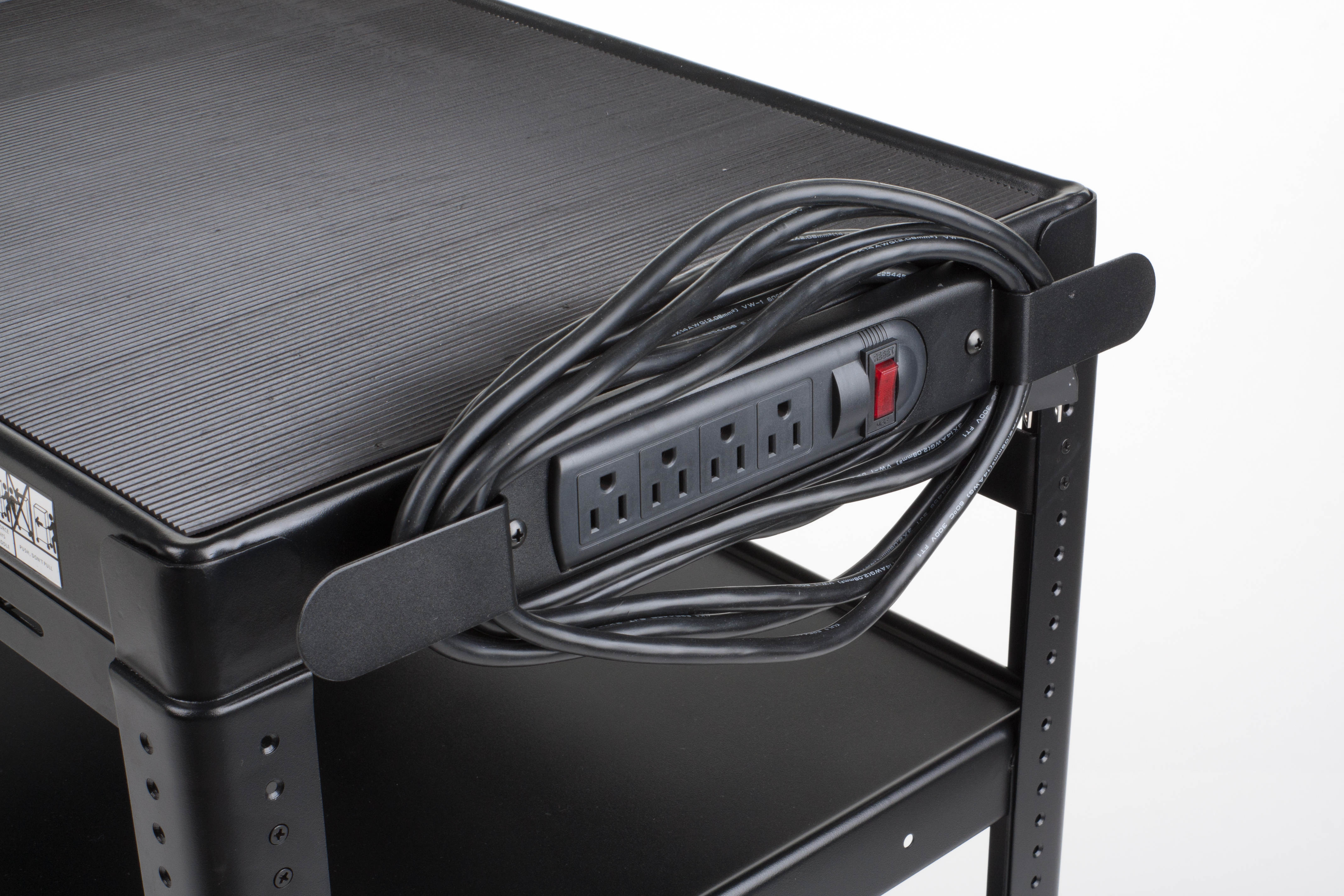 Audio Visual Carts | Mobile Media Trolleys w/ Extending Trays | Displays2Go