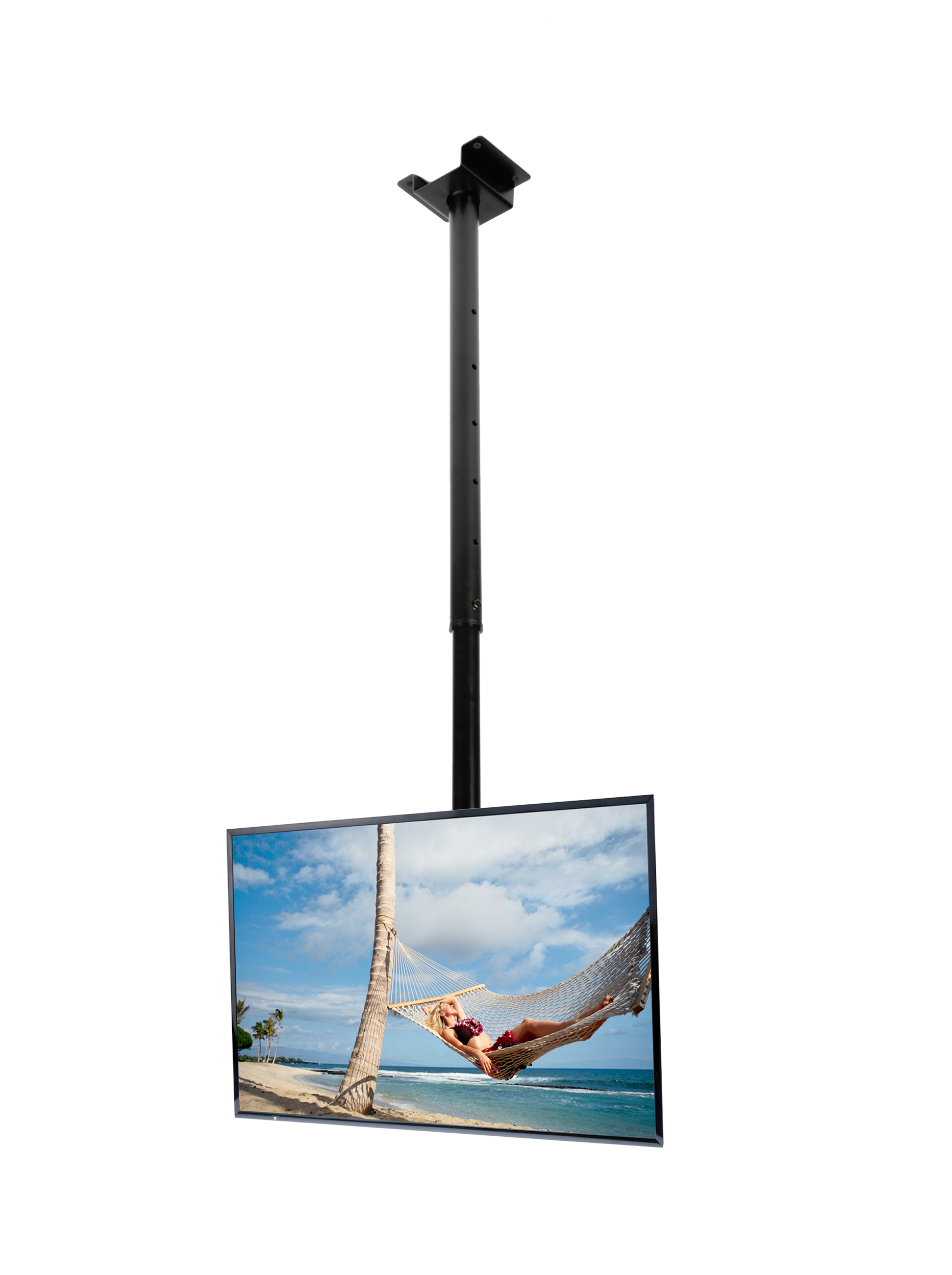 Ceiling Bracket for Monitor | Holds 23"- 42" Screens | Displays2Go