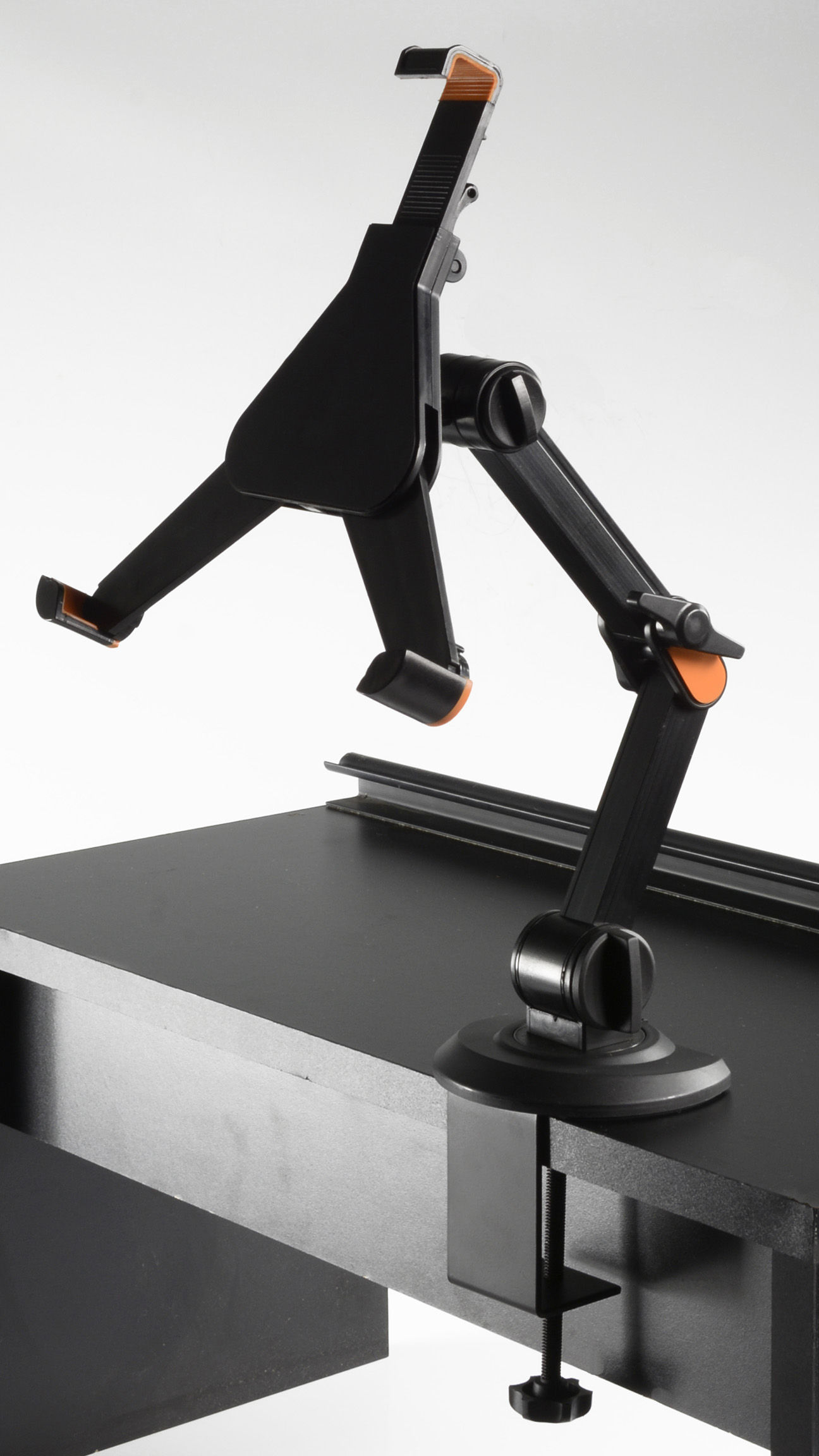 Tablet Desk Stand | Bendable Arm, Fits Universal Sizes | Displays2Go