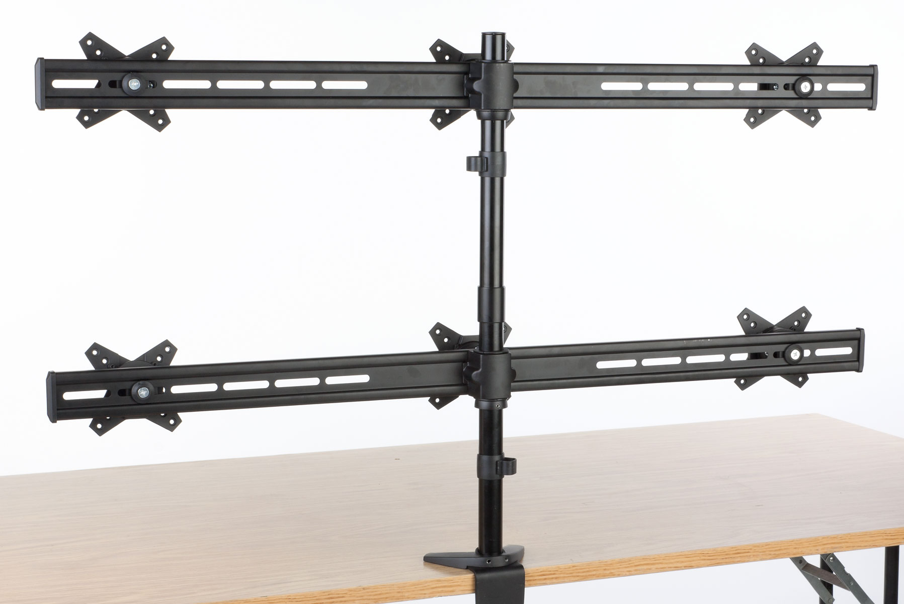Multiple Monitor Mounts | Dual Arm System for Up to (6) TVs | Displays2Go