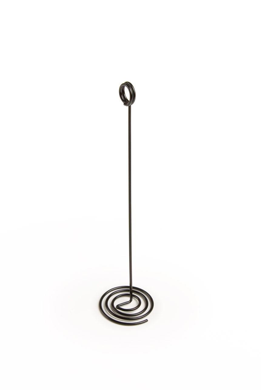Sign Holder | Black Coil Design | For Memos & Notes | Displays2Go