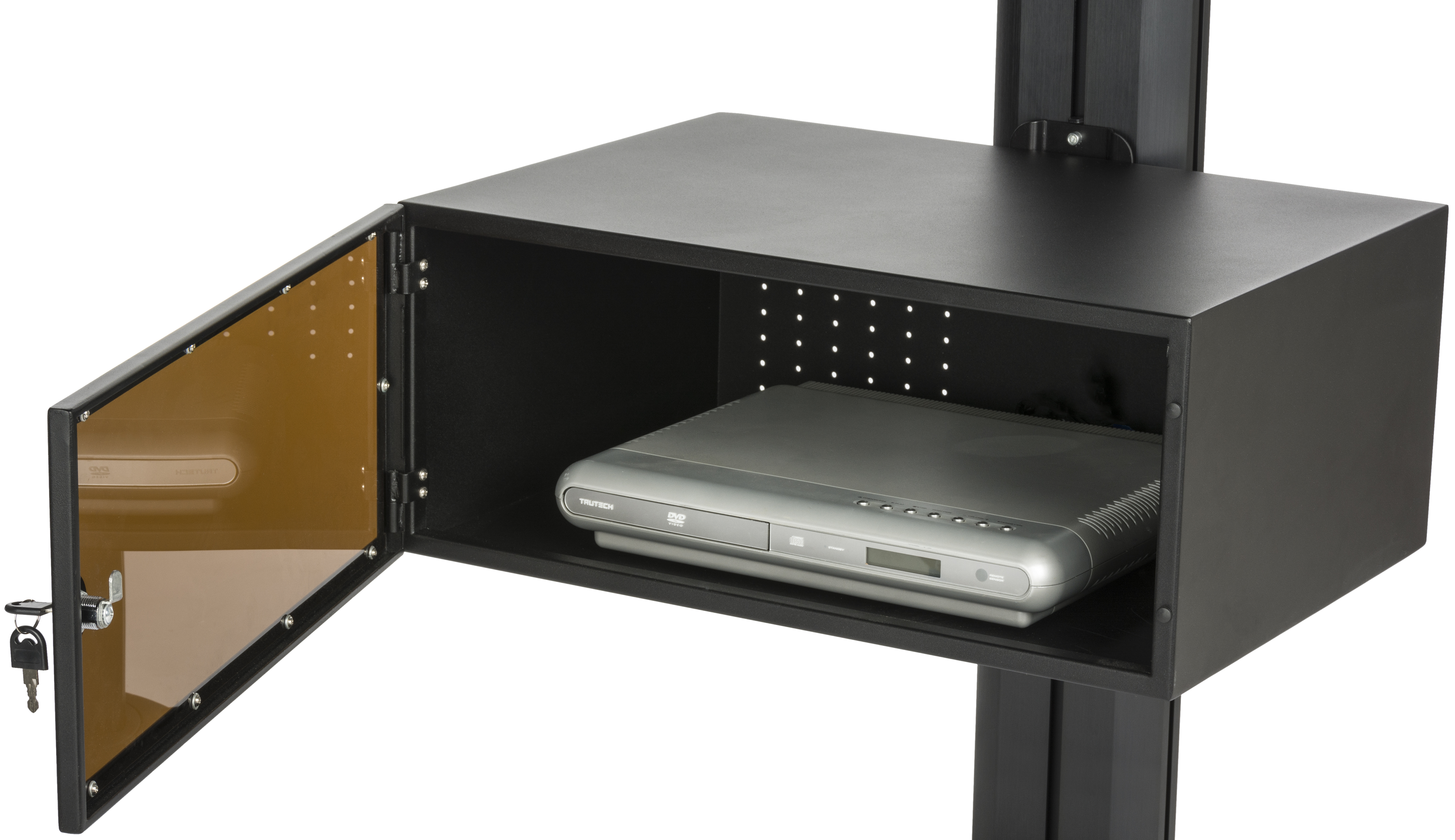 Video Conference Stand with Power Supply | 4 Outlets | Displays2Go