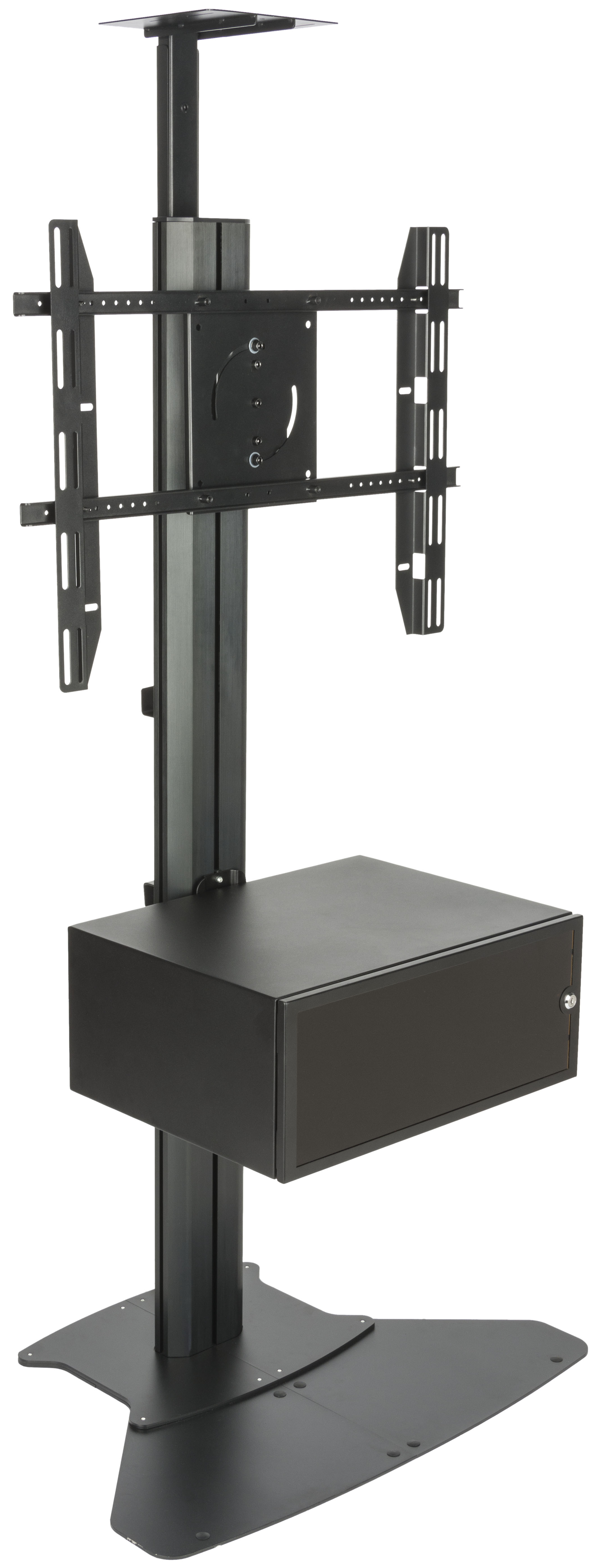 Video Conference Stand with Power Supply | 4 Outlets | Displays2Go
