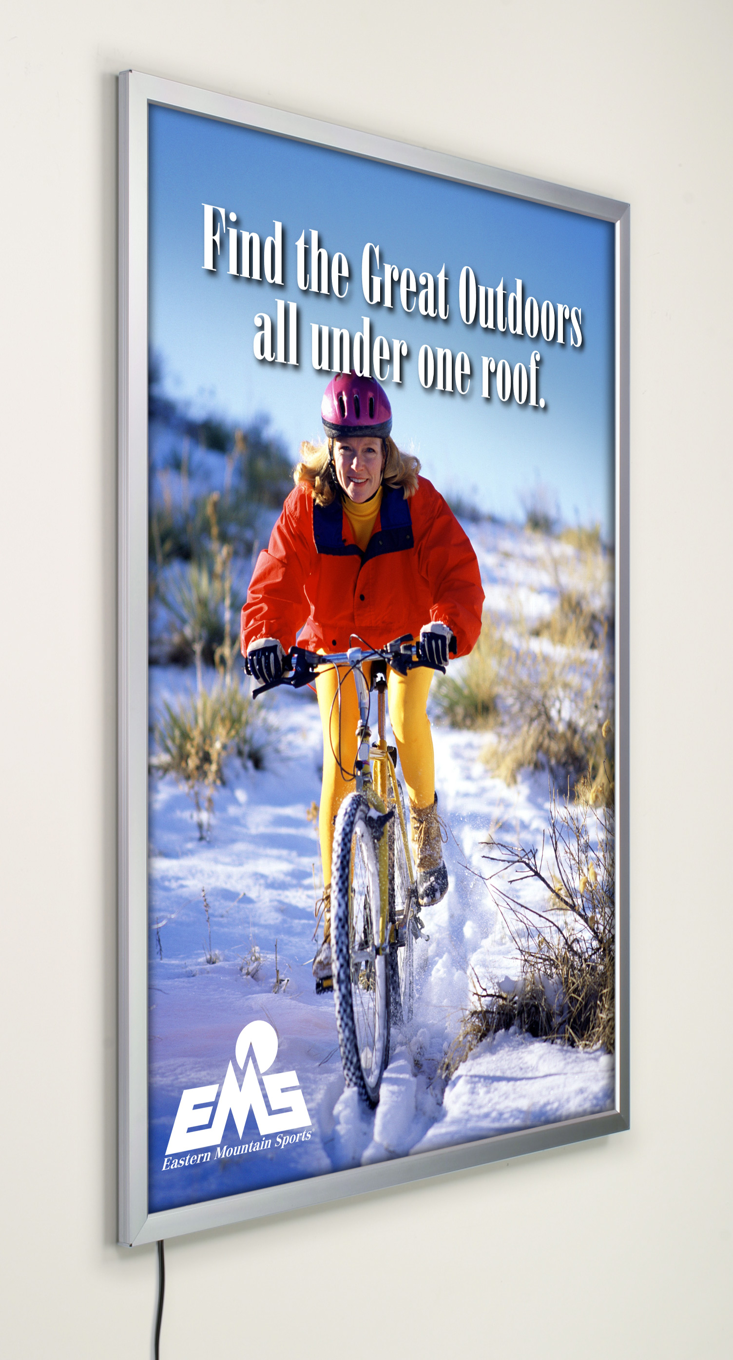 Light Box Signs - Silver LED 22 x 28