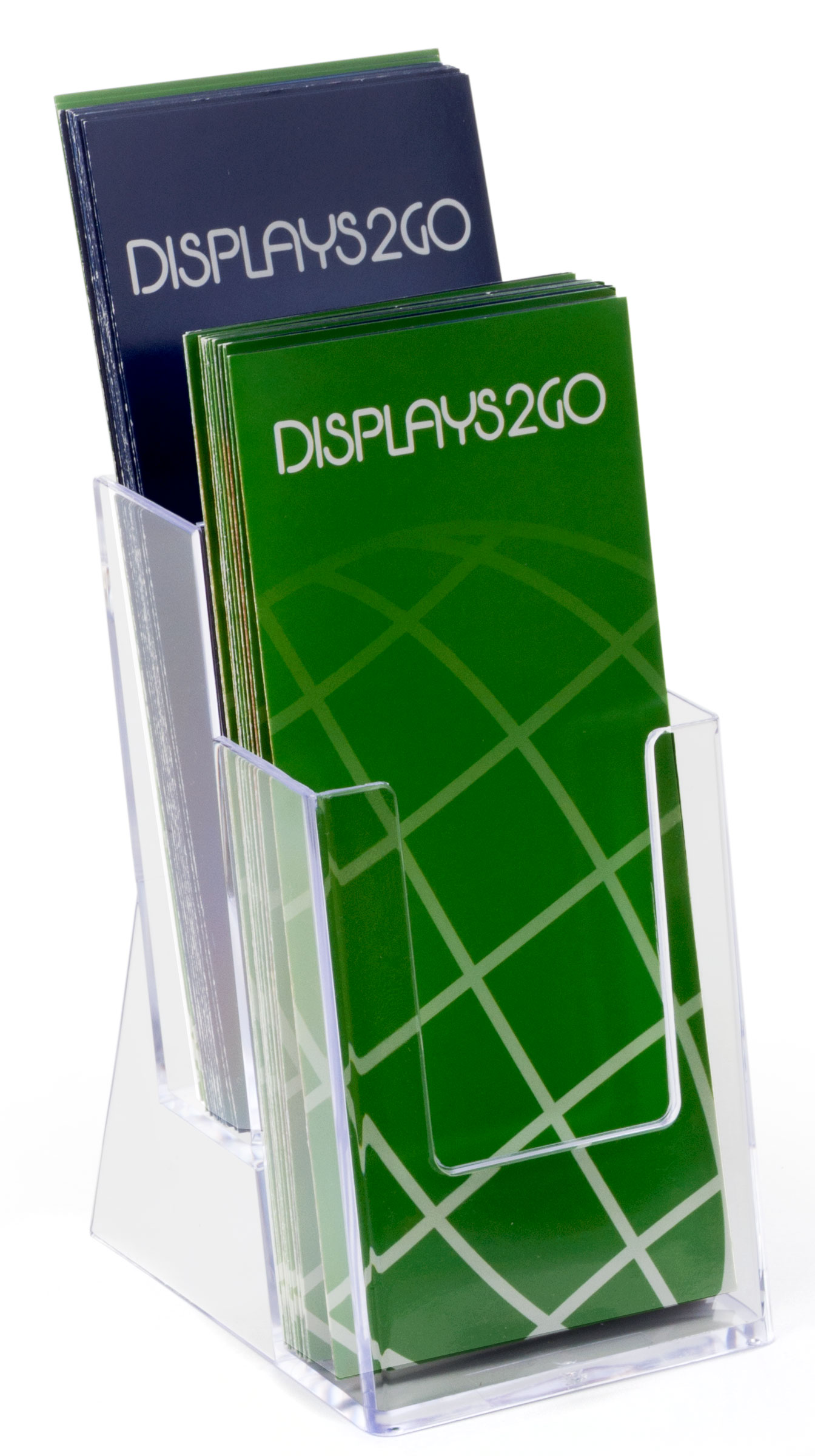 Moulded Plastic Brochure Racks | Double Tiered Plastic Assembly ...