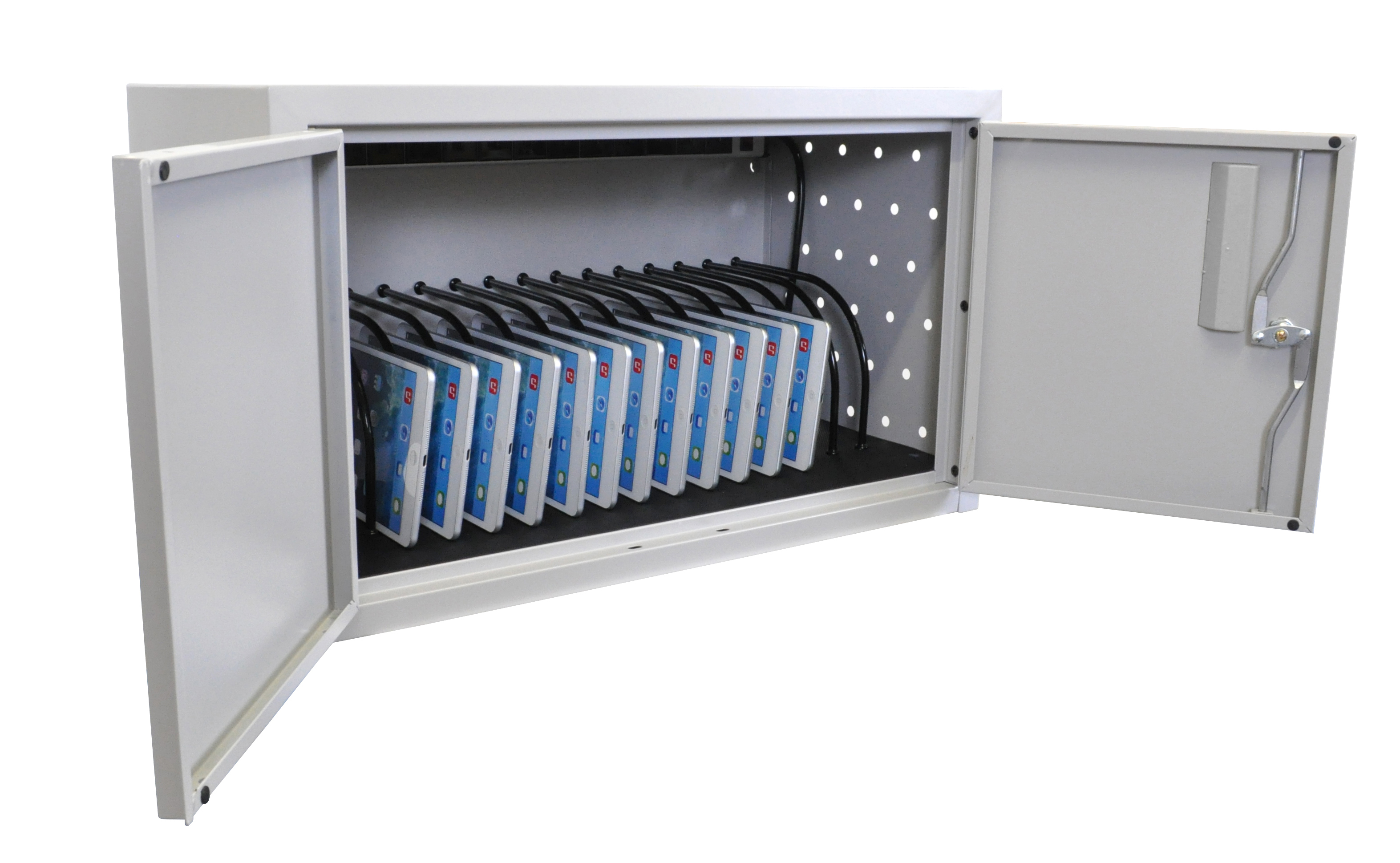 Laptop Security Cabinet | Holds Up to 16 Devices | Displays2Go