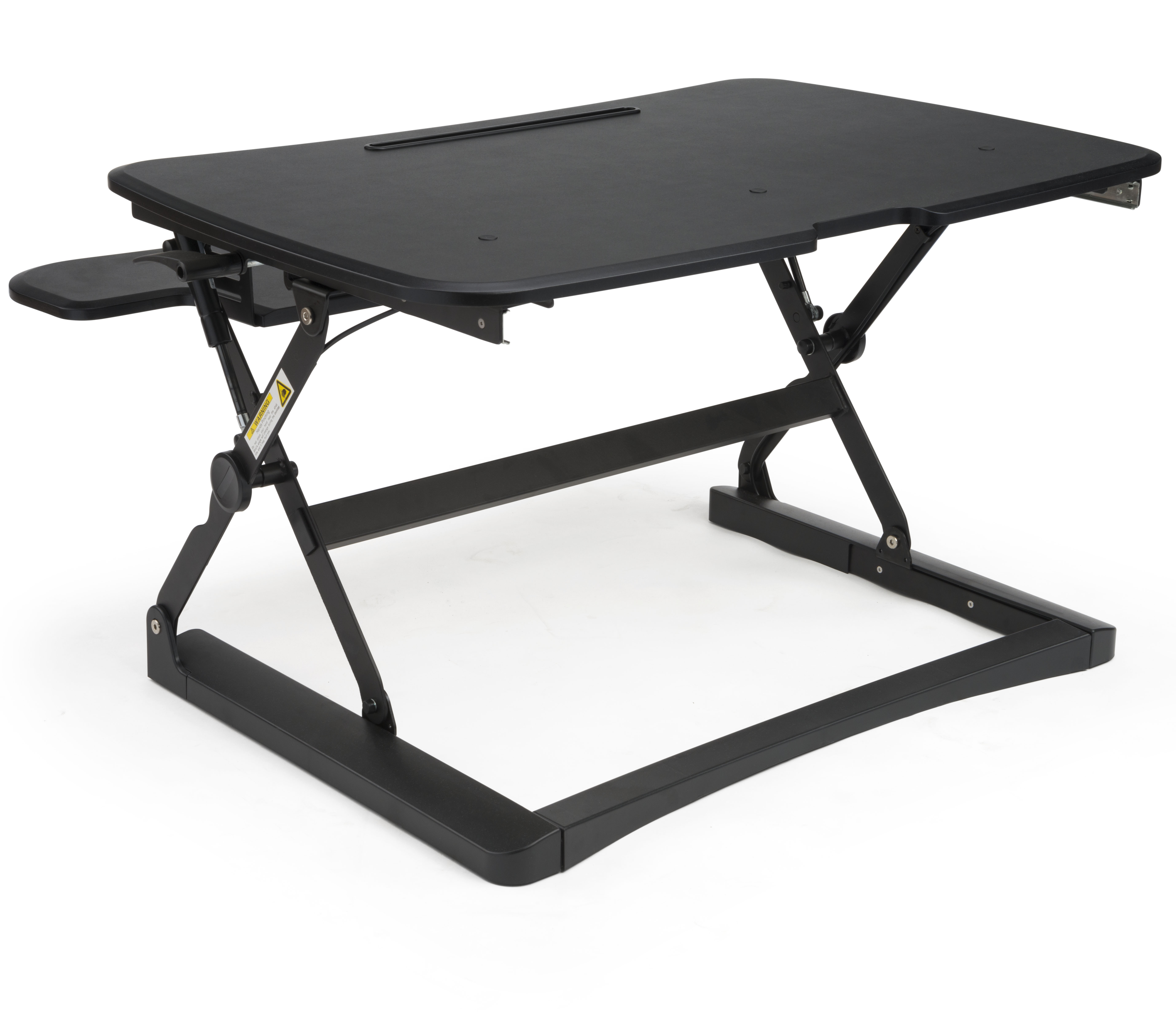 Computer Riser Standing Desk | Fixed Keyboard | Displays2Go