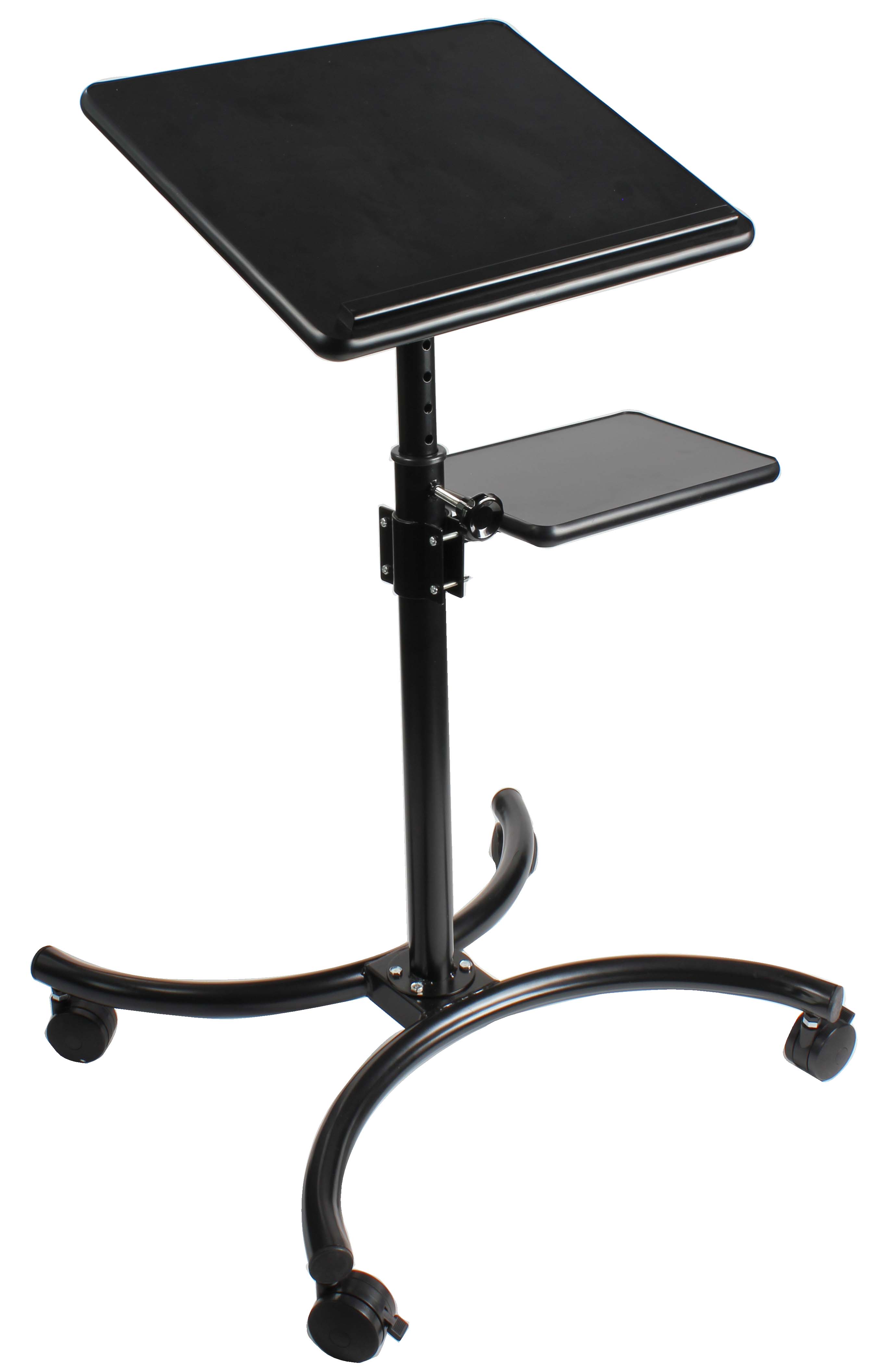 Notebook Stand | Height Adjustable Shelf w/ 20" Platform | Displays2Go