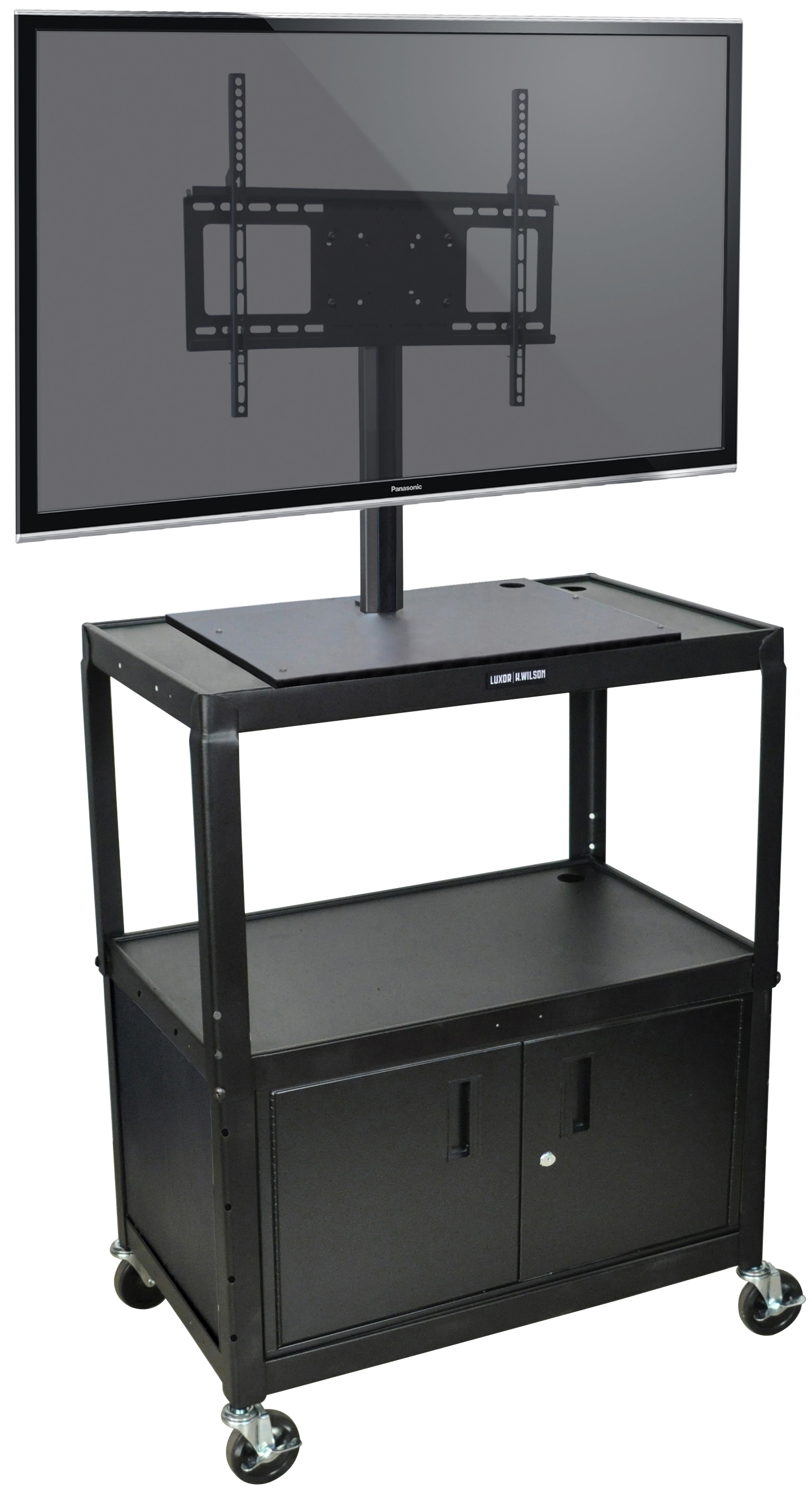 Classroom TV Cart | Powder Coated Steel Design | Displays2Go