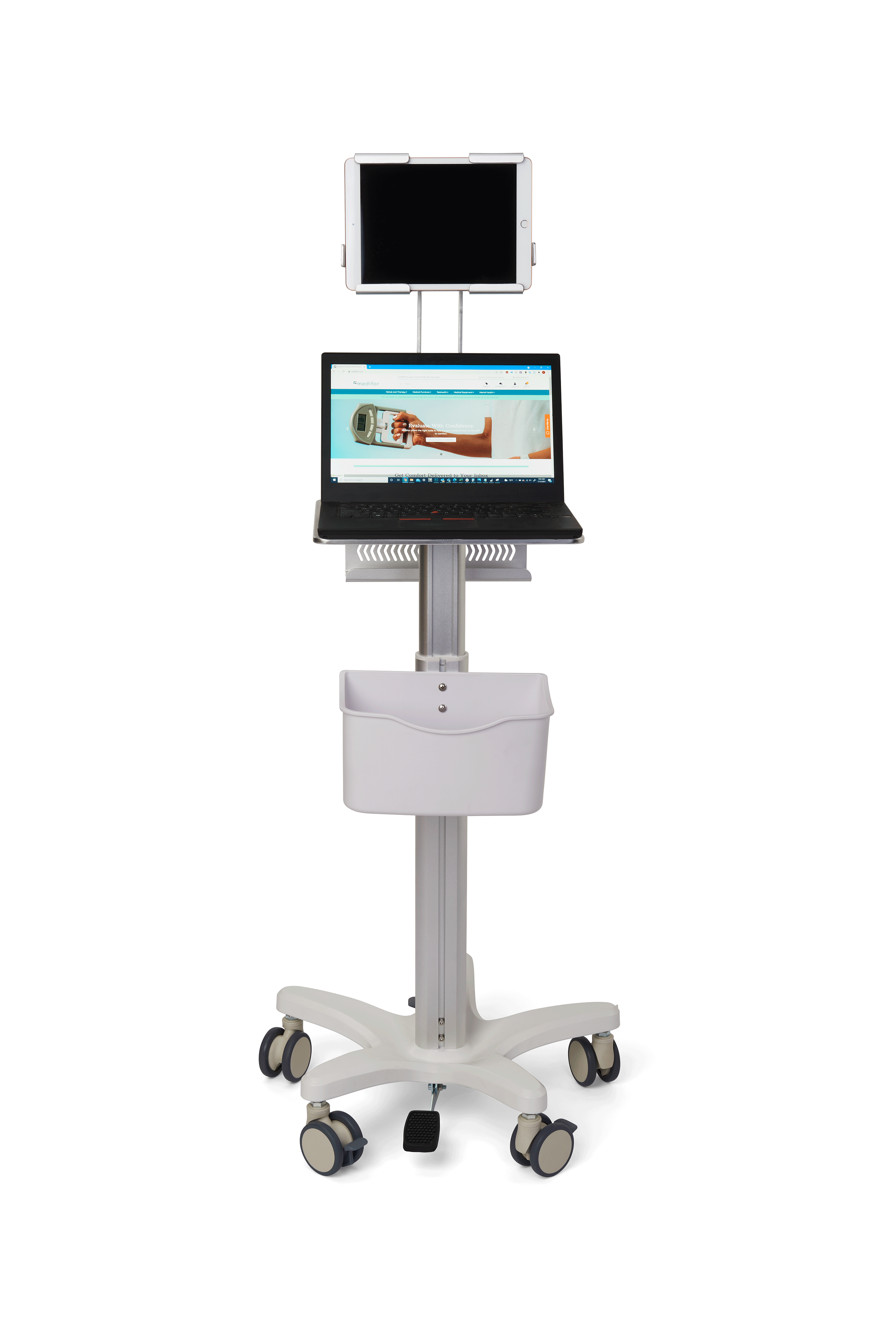 Medifor Mobile Tablet Medical Cart | Displays2Go