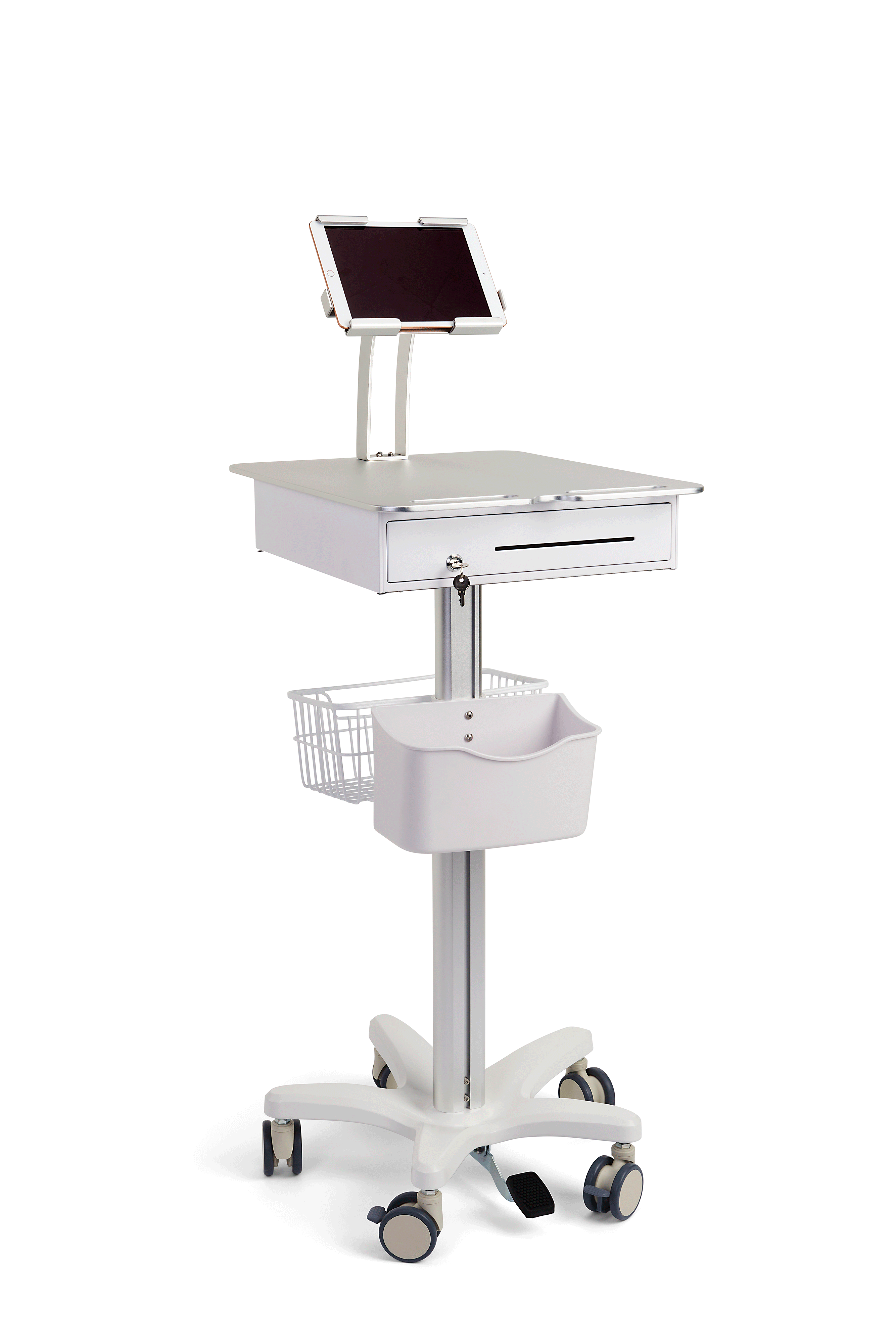 Medifor iPad Medical Stand with Wheels | Displays2Go